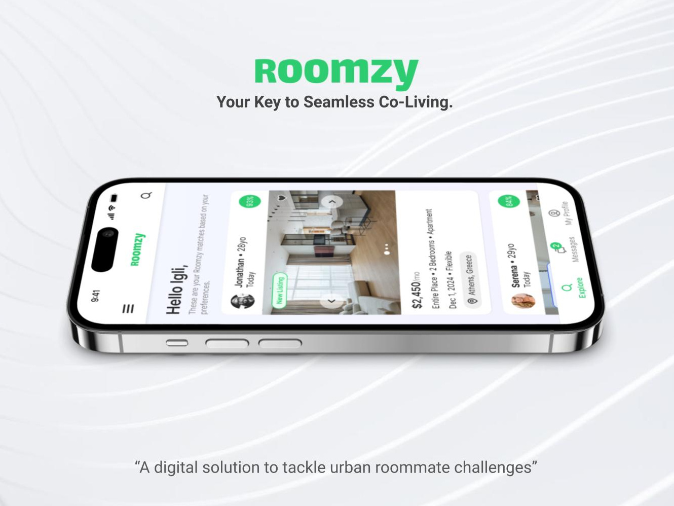 Case Study - Roomzy by Igli Faslija on Dribbble
