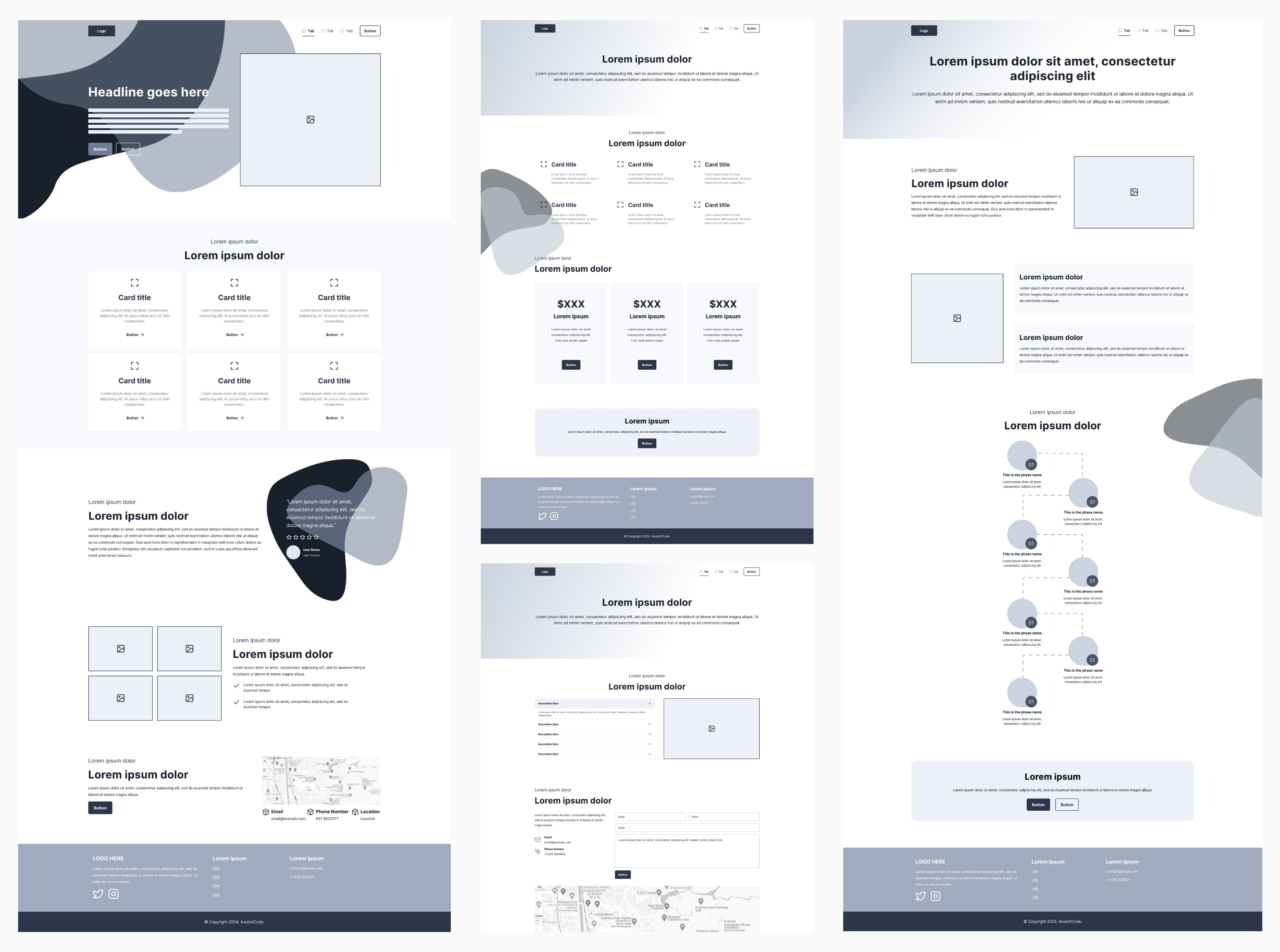 AxolotlCode Website [Redesign] by Abril Ramirez on Dribbble