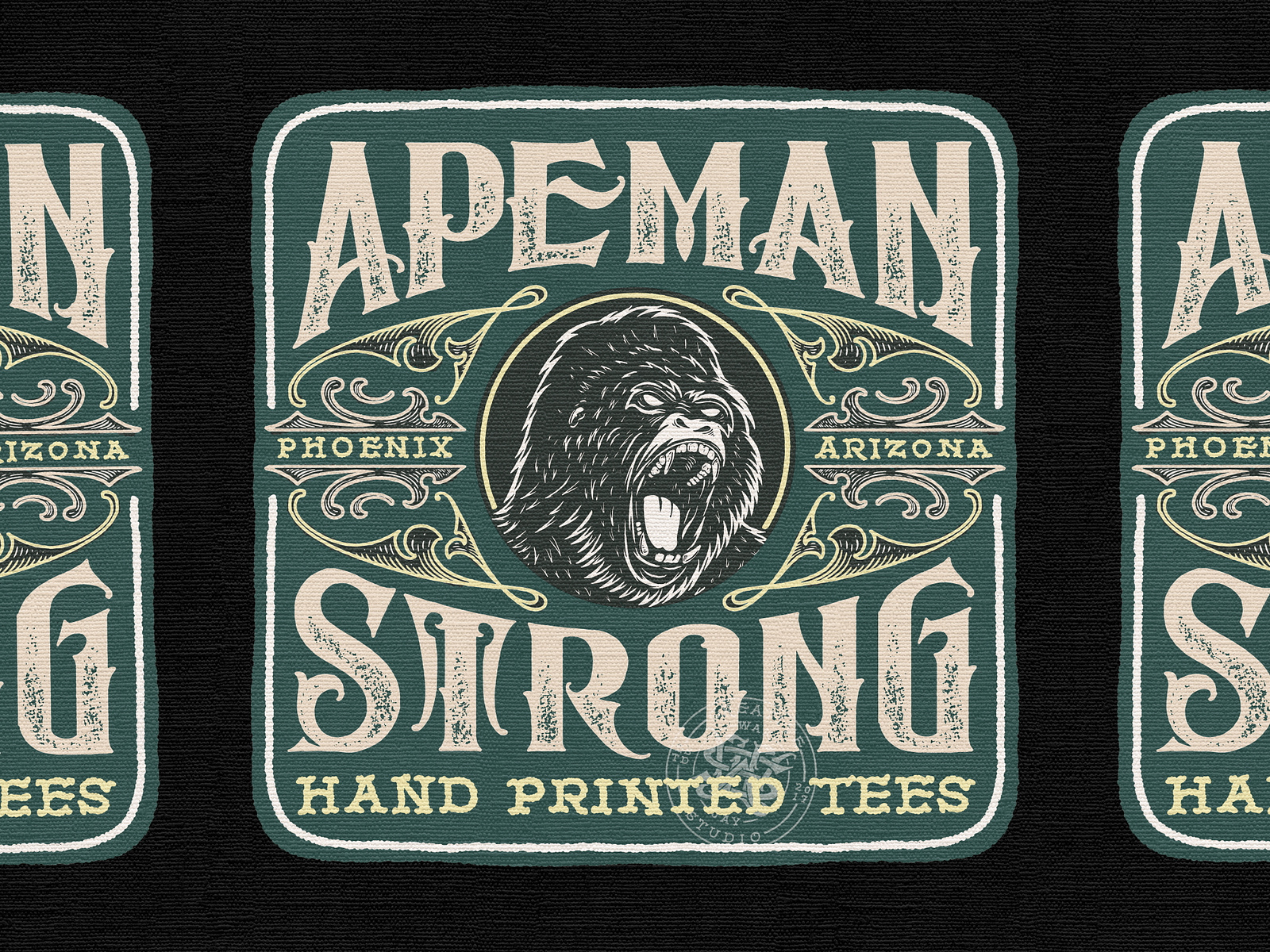 Apeman Strong by Wak Jay Creative Studio on Dribbble