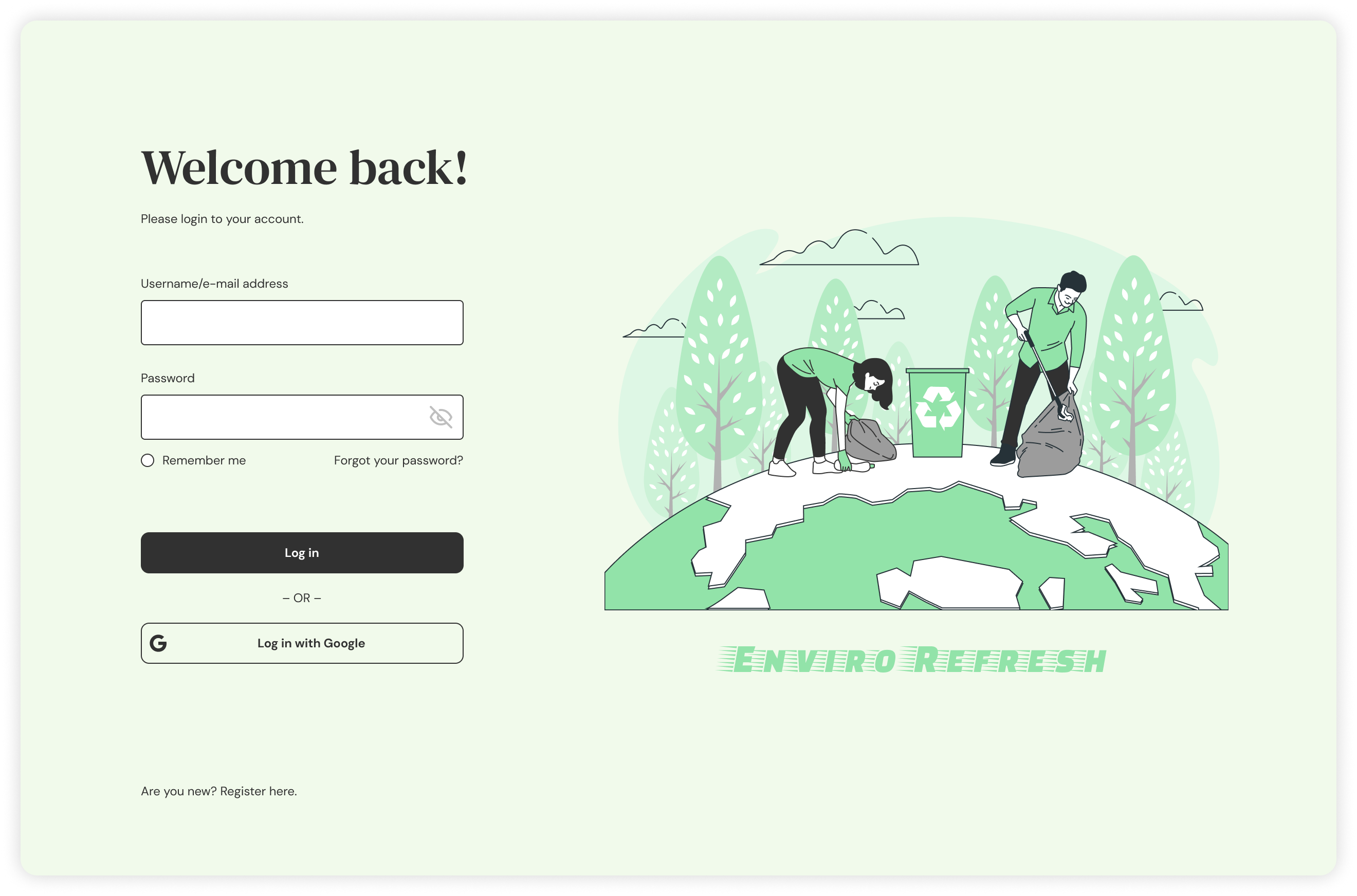 Login Page UI Design by Jette Feigenbaum on Dribbble