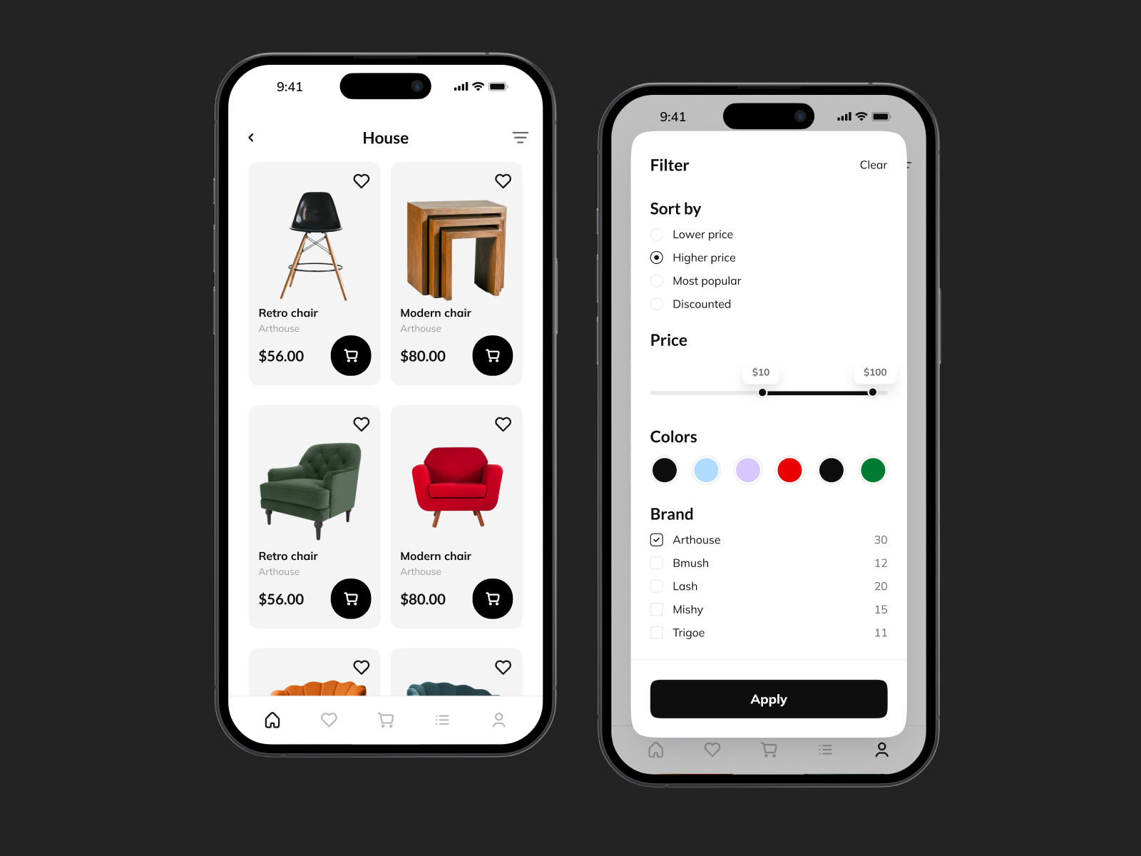Ecommerce App UI Design Concept by Gabriel Pana on Dribbble