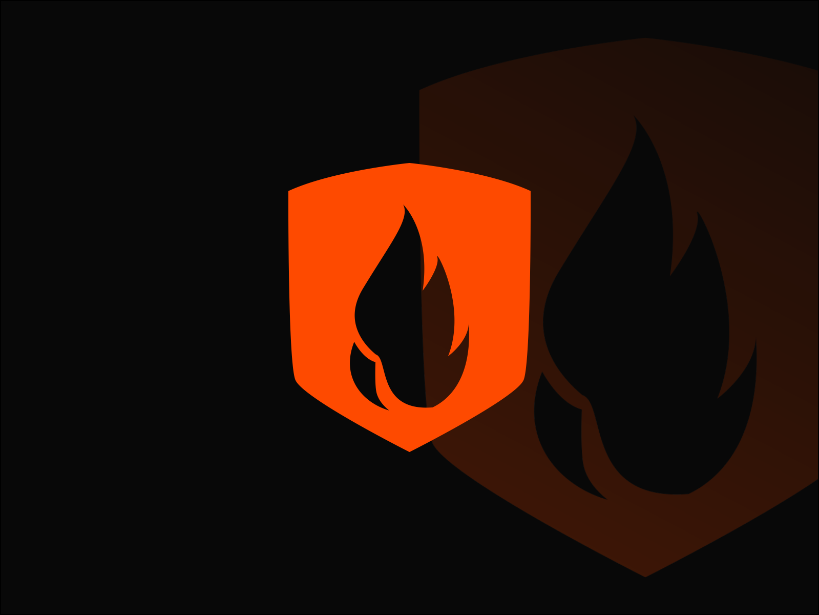 Fire defence logo by deeka_design on Dribbble