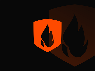 Fire defence logo by deeka_design on Dribbble