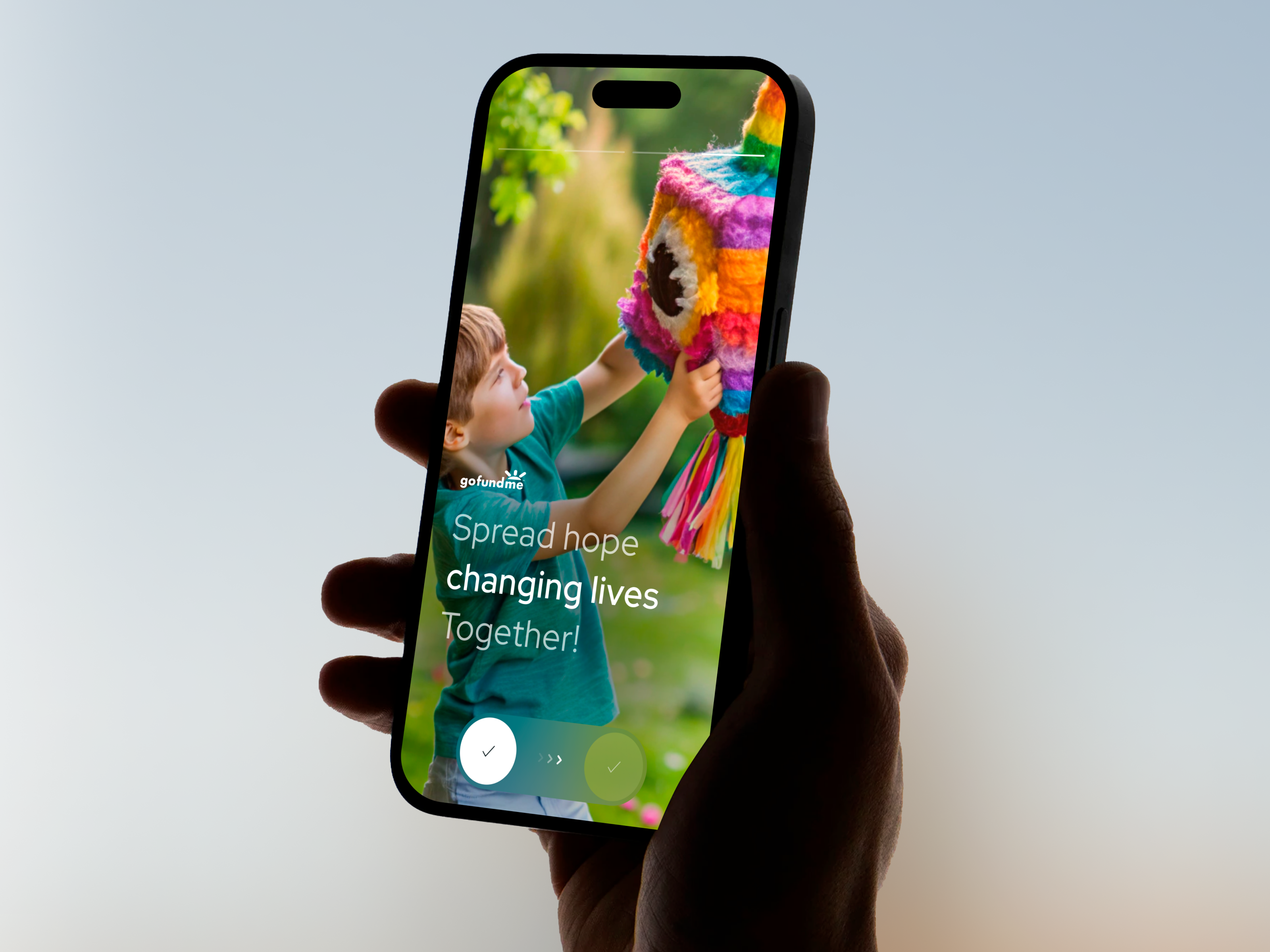 Gofundme - Funding Mobile App by Jack R. for RonDesignLab ⭐️ on Dribbble