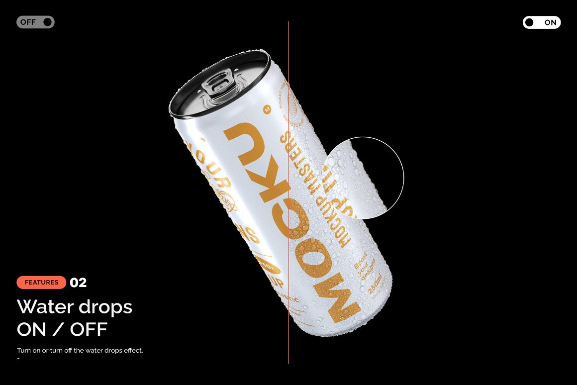 25cl Can Photoshop Video Mockup by Official Creative Mockup Design on ...