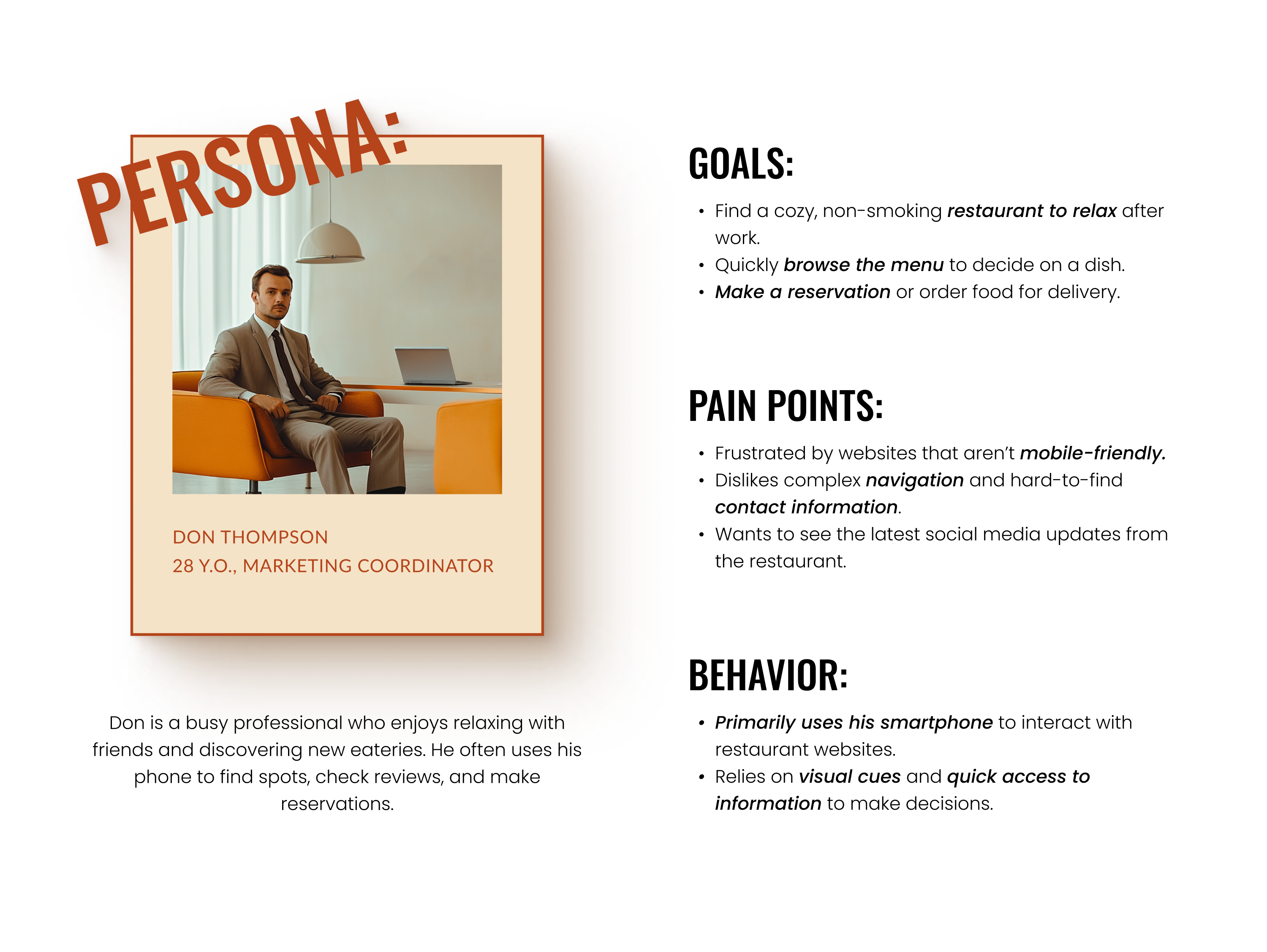 Responsive Landing Page Design for the Hospitality Business by ...