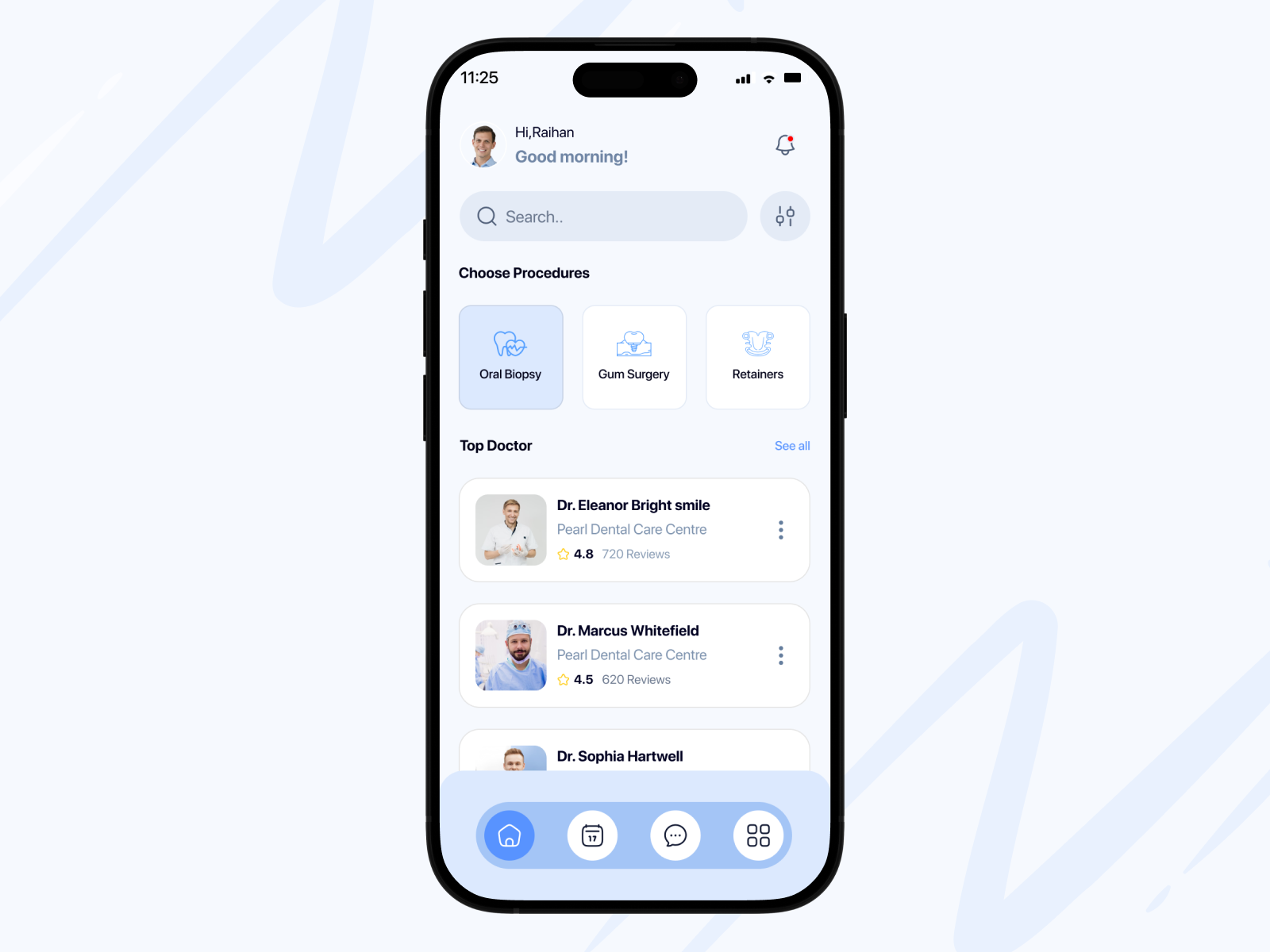 Dental mobile App Design by UI Raihan on Dribbble