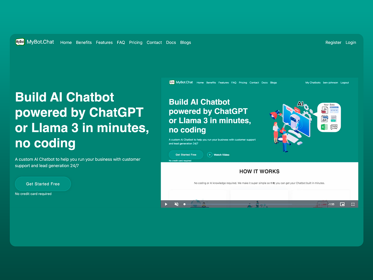 MyBot.Chat - AI Chatbot Interface by Kubinski on Dribbble