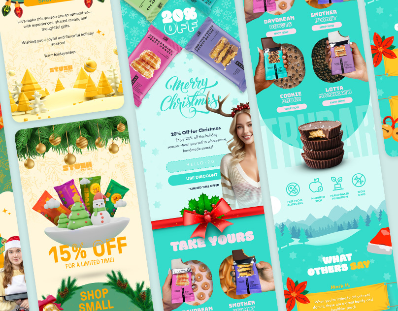 Holiday Email Design designs, themes, templates and downloadable ...