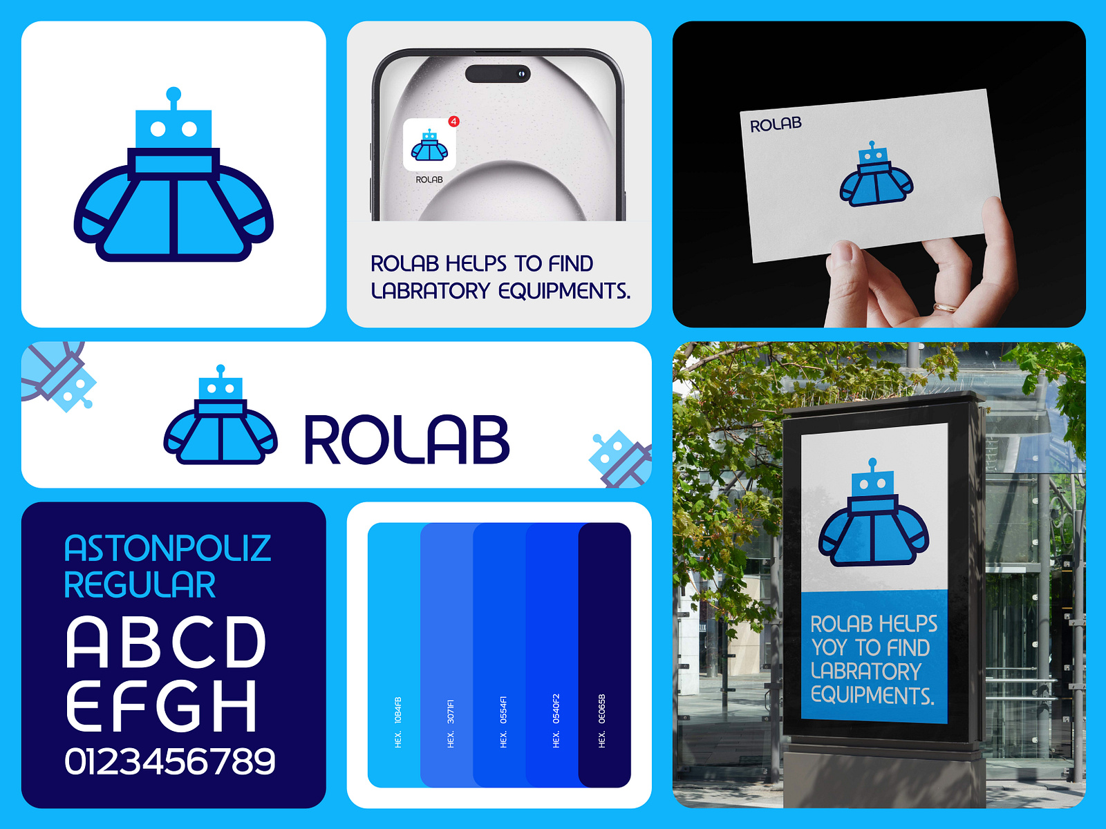 ROLAB LOGO DESIGN & BRANDING by Logoplot on Dribbble