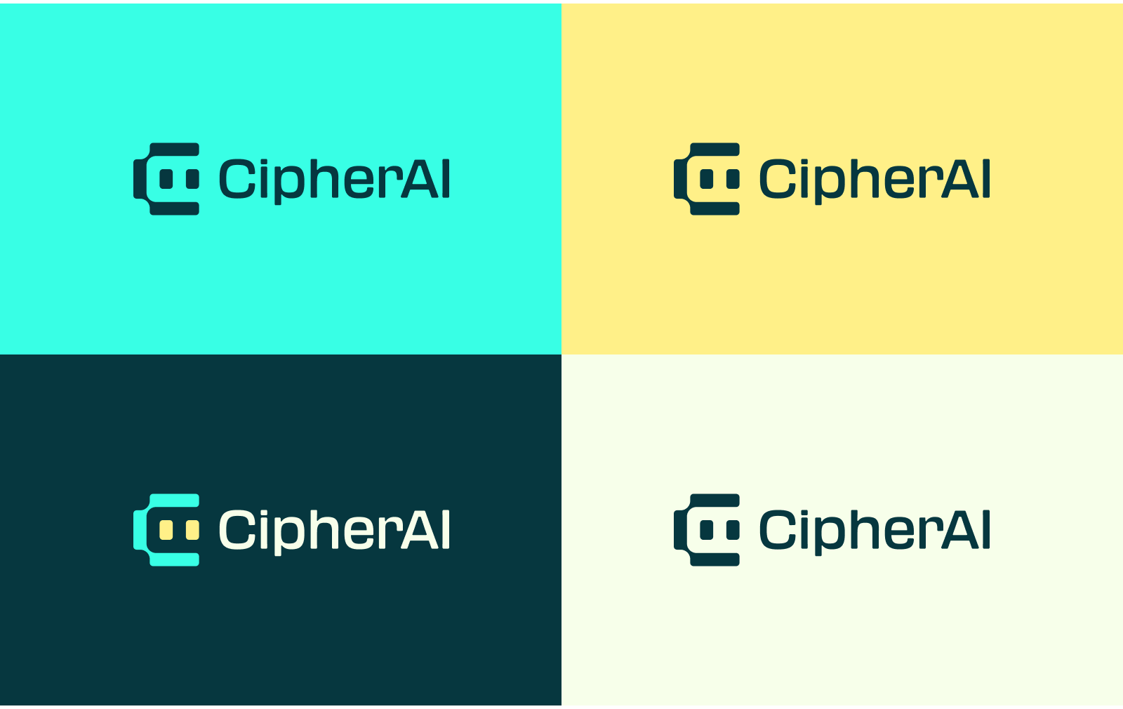 AI Cyber Security App Logo Design I Cipher by Musemind Branding & Web ...