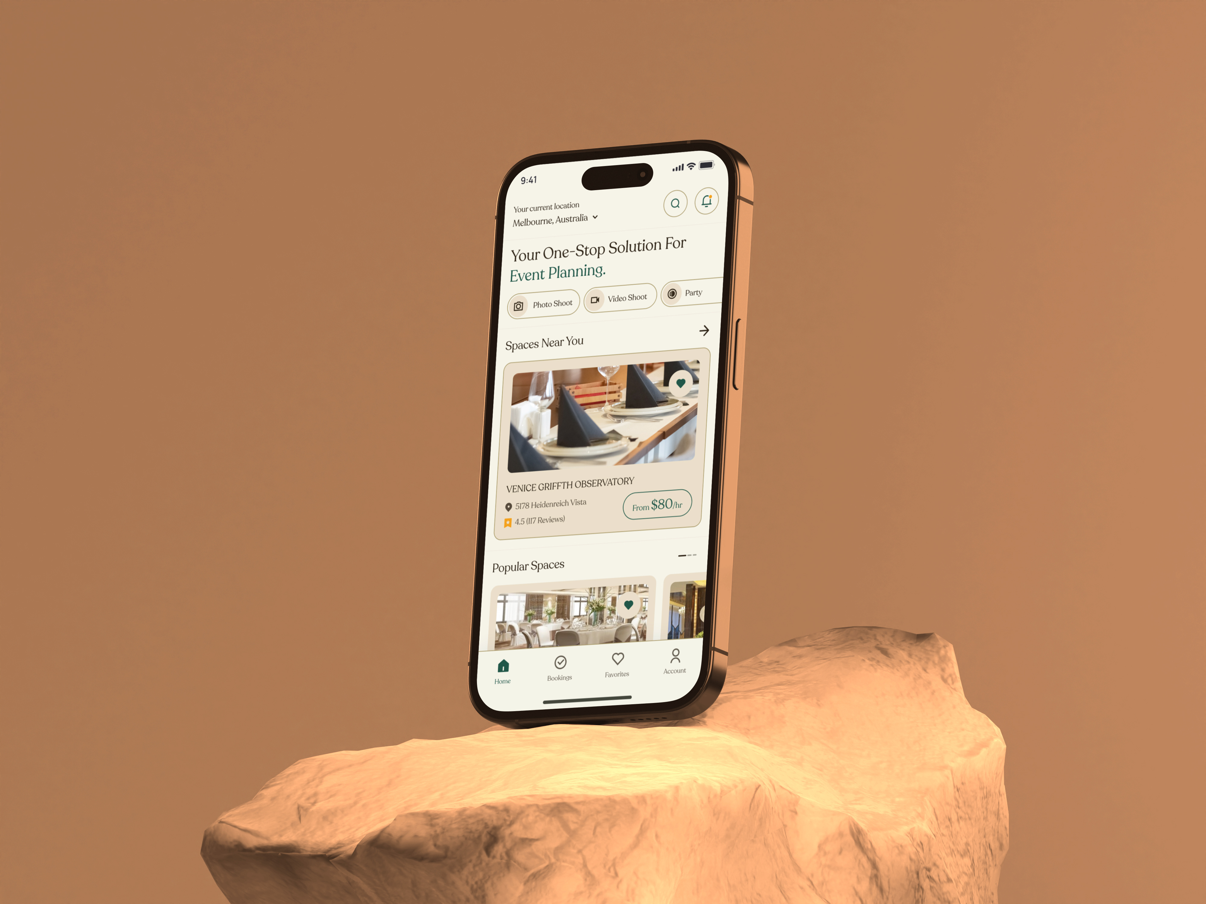 Effortless Event Space Booking Mobile App Design by Jubaer UX/UI ...