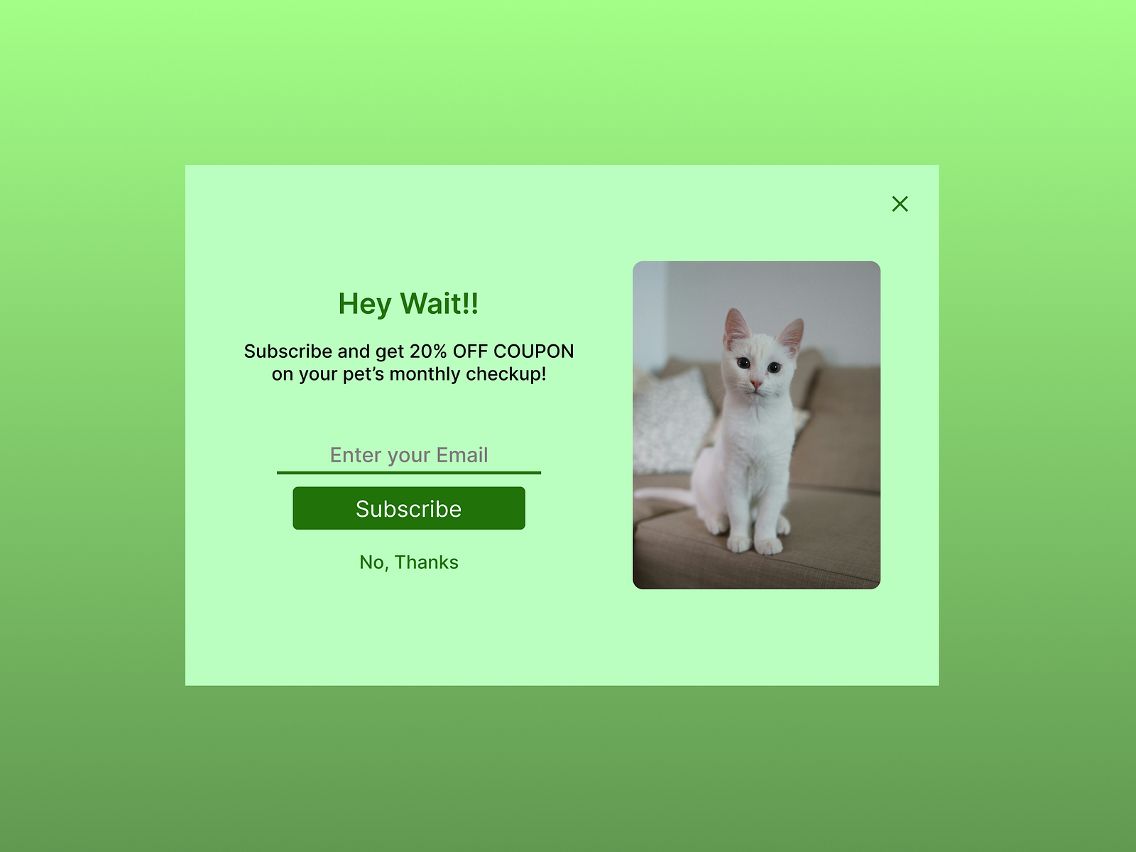 Daily UI Challenge - Day 16: Pop-Up Design by Mobassir Farooque on Dribbble Daily UI Challenge - Day 16: Pop-Up Design by Mobassir Farooque on Dribbble