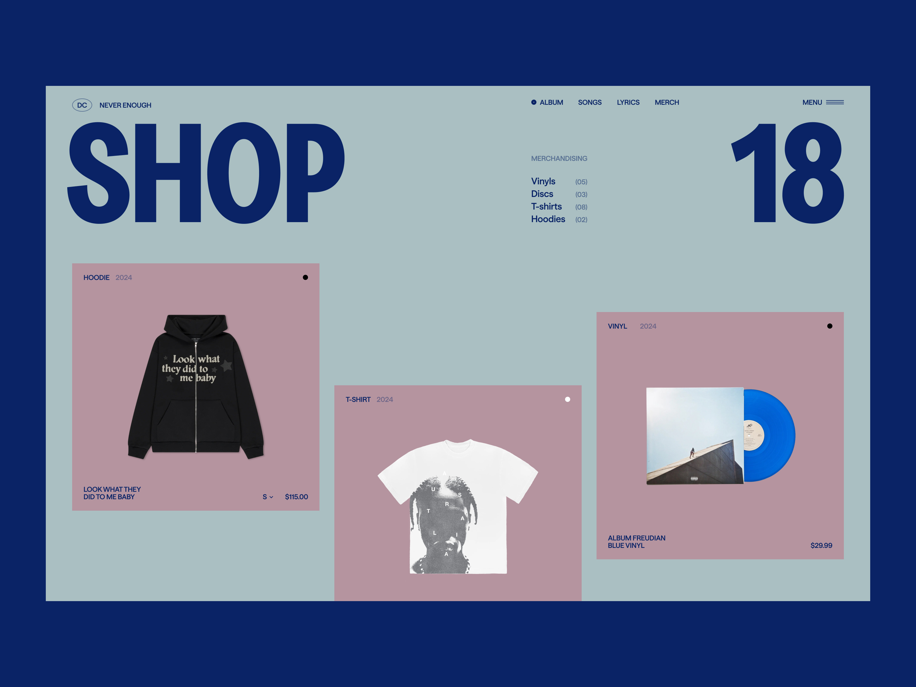 Daniel Caesar - Never Enough by Ben Couret on Dribbble