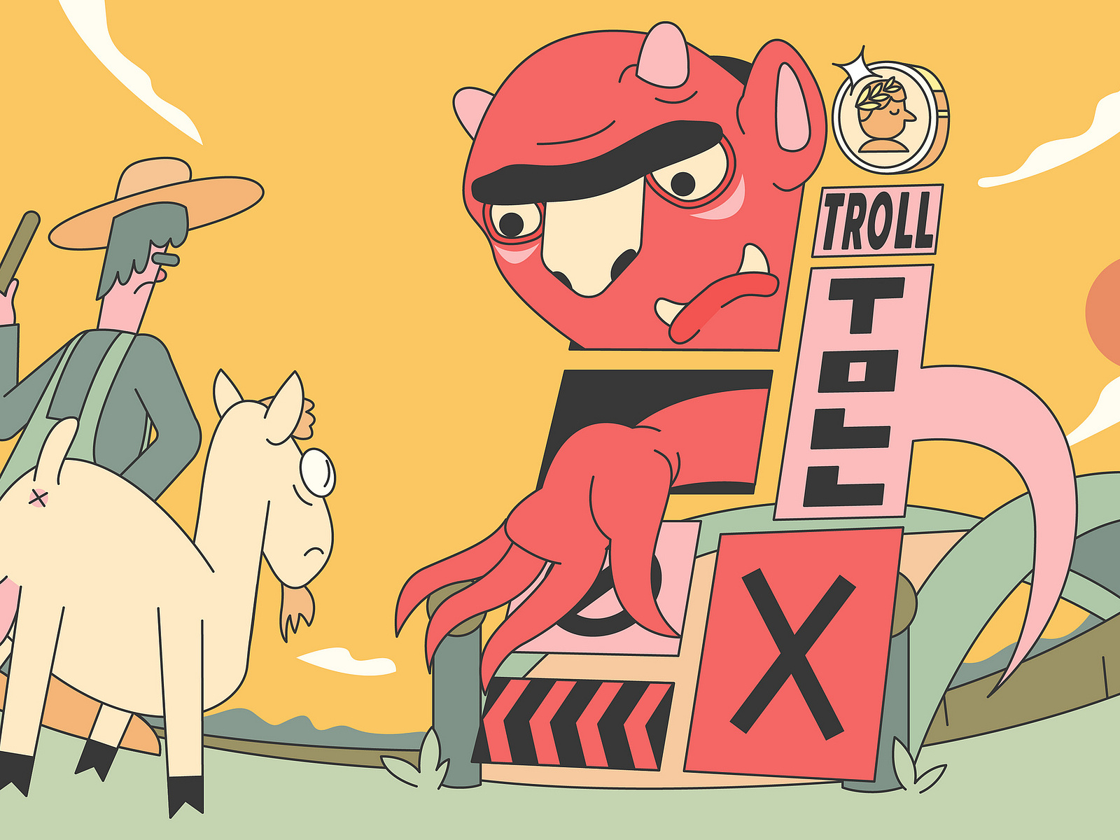 Troll Toll by RPTK on Dribbble