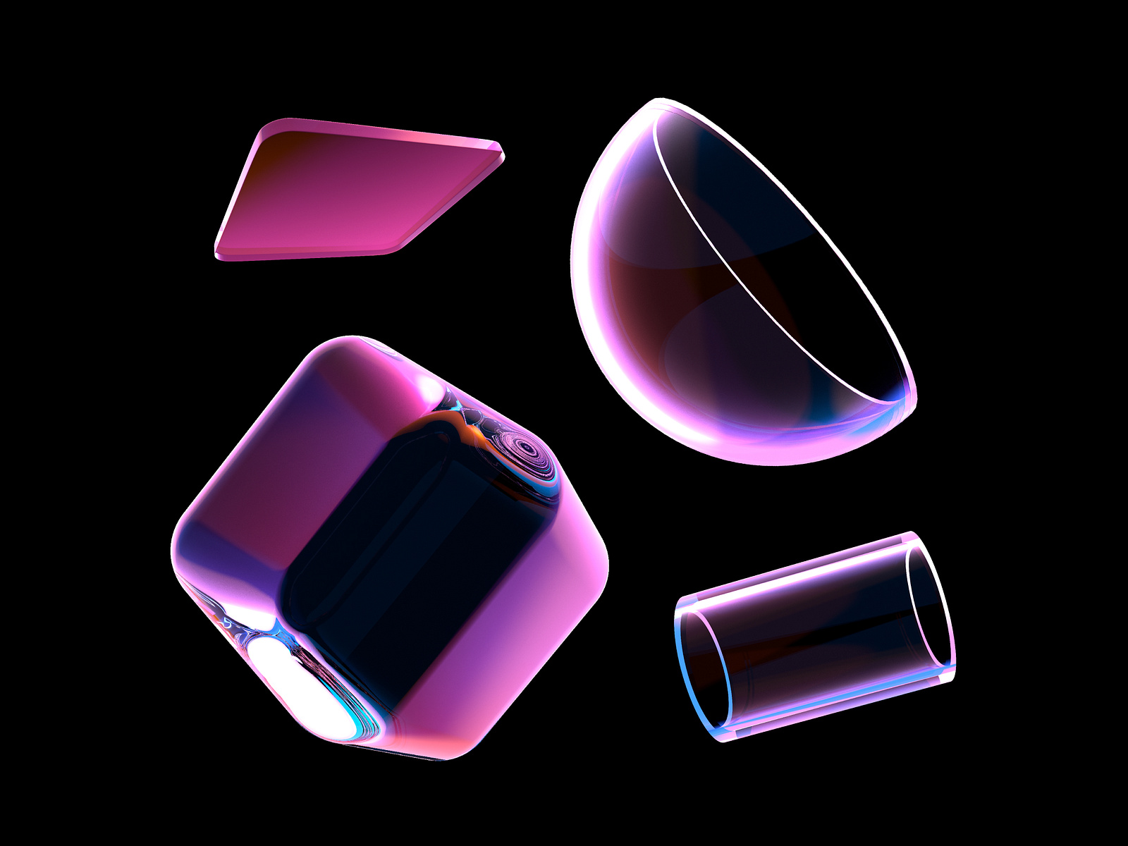 Design assets: Geometrical 3D Shapes Collection by assetprodesign on ...
