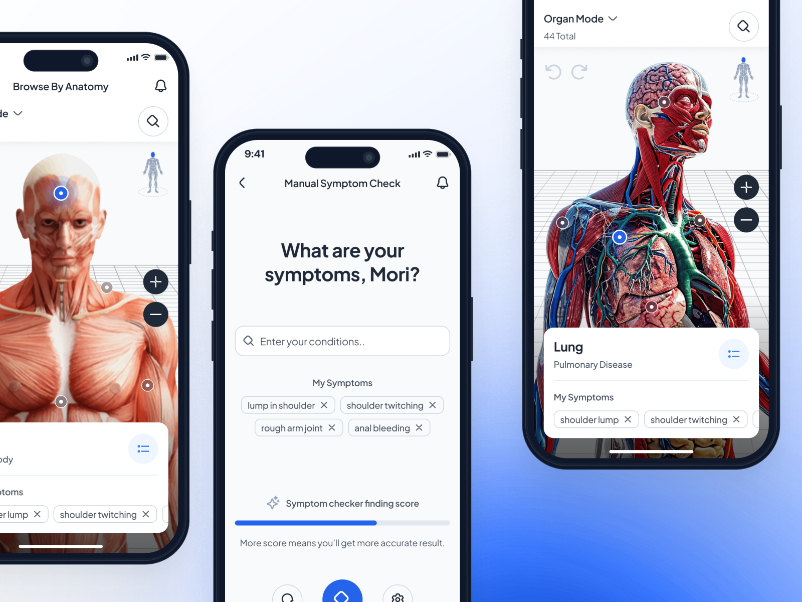 asklepios v2: AI Health & Wellness App - Symptom Checker UIUX by ...