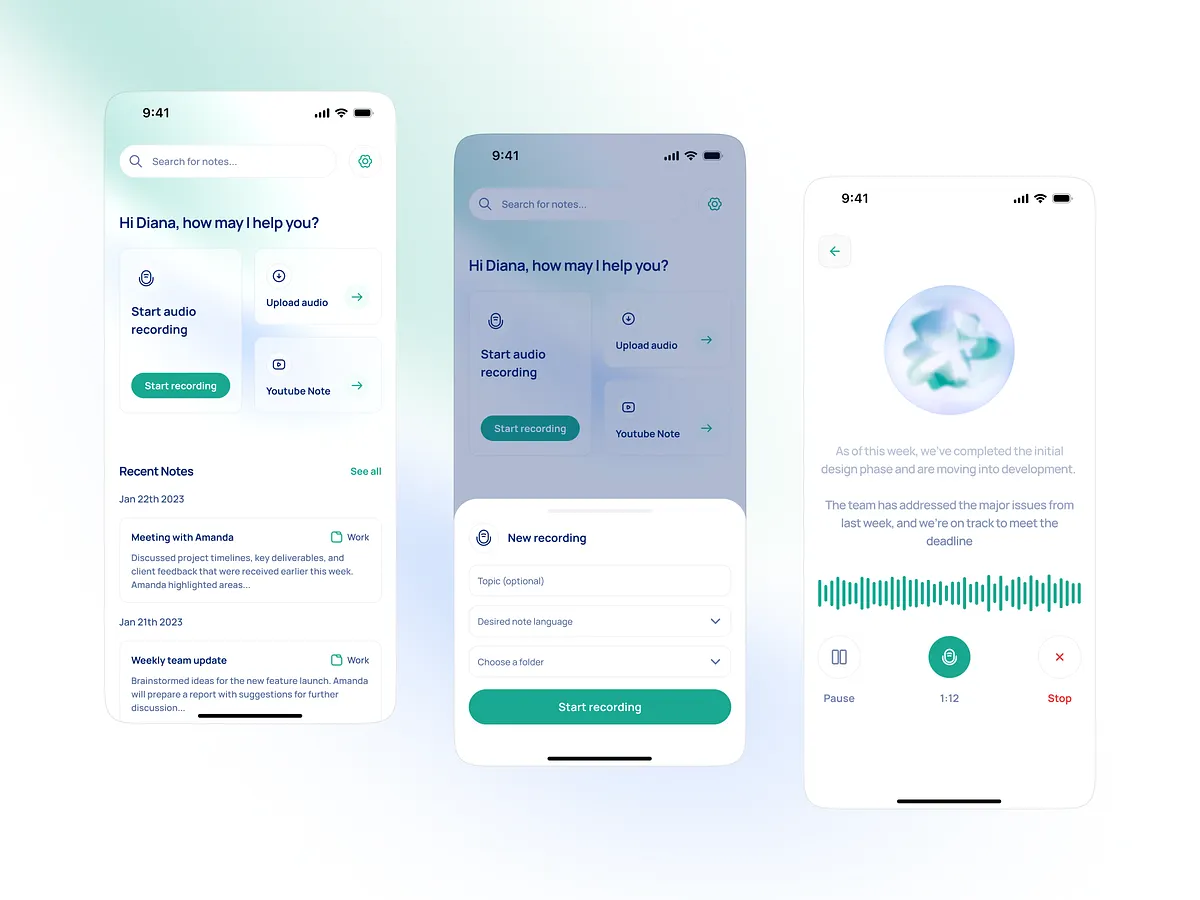 Browse thousands of Note Taking images for design inspiration | Dribbble