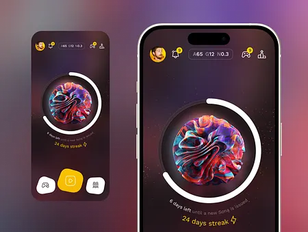 App Home Page designs, themes, templates and downloadable graphic ...