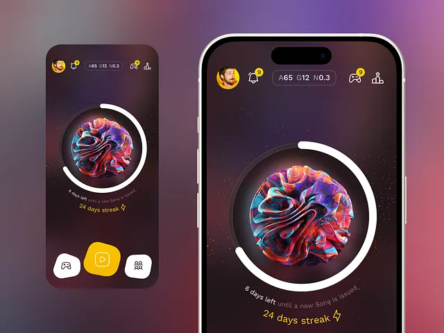 App Home Page designs, themes, templates and downloadable graphic ...