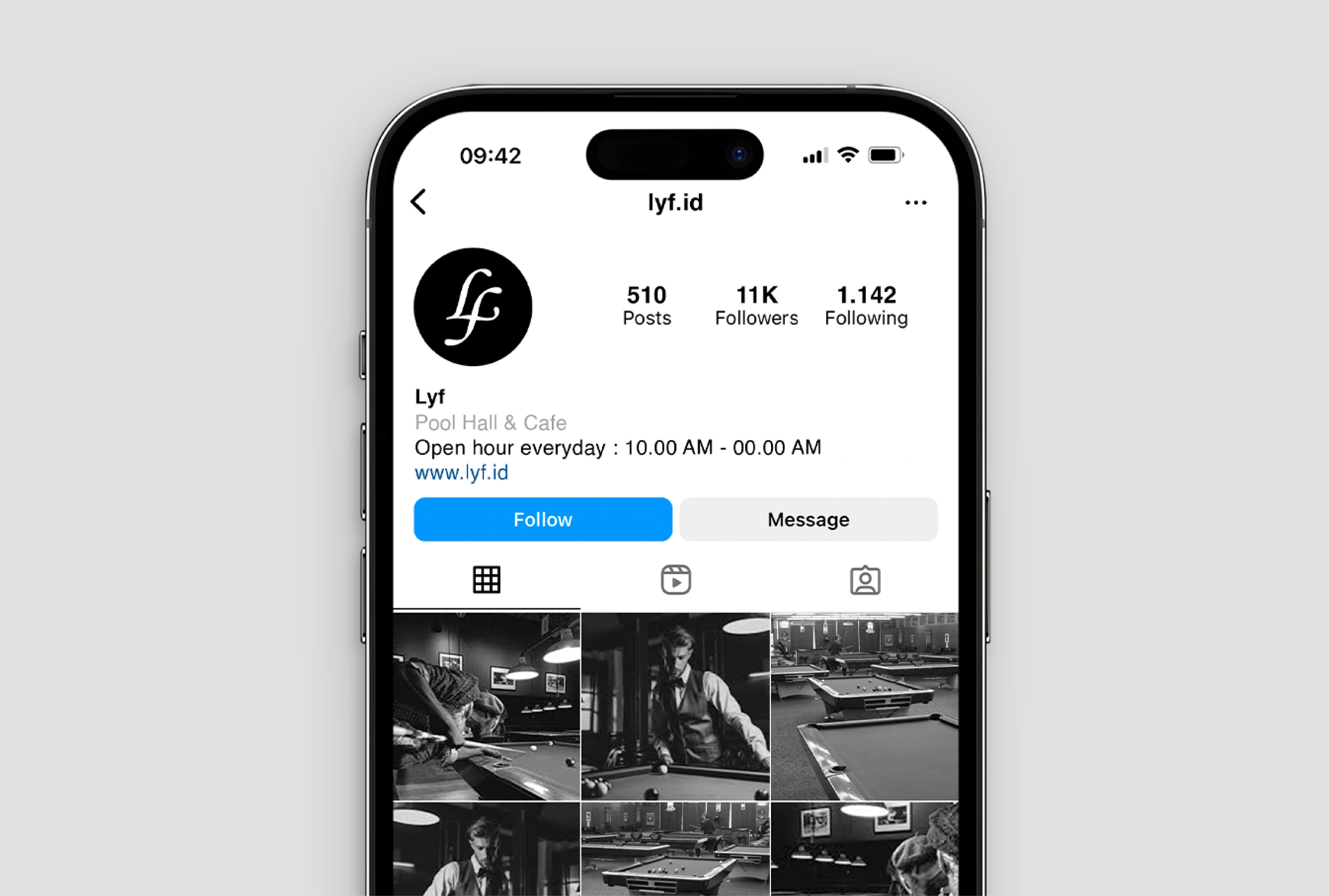 Lyf Pool Hall & Cafe - Logo And Branding concept by HifdziAf for Dujima ...