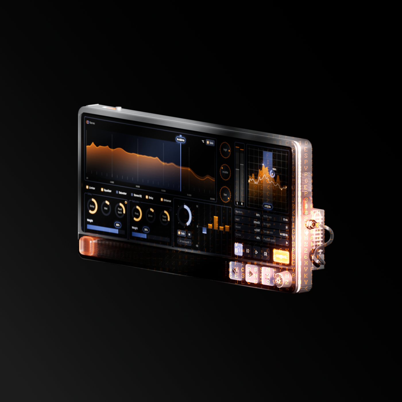 Digital sound effector | Concept by Dinis Minnurov on Dribbble