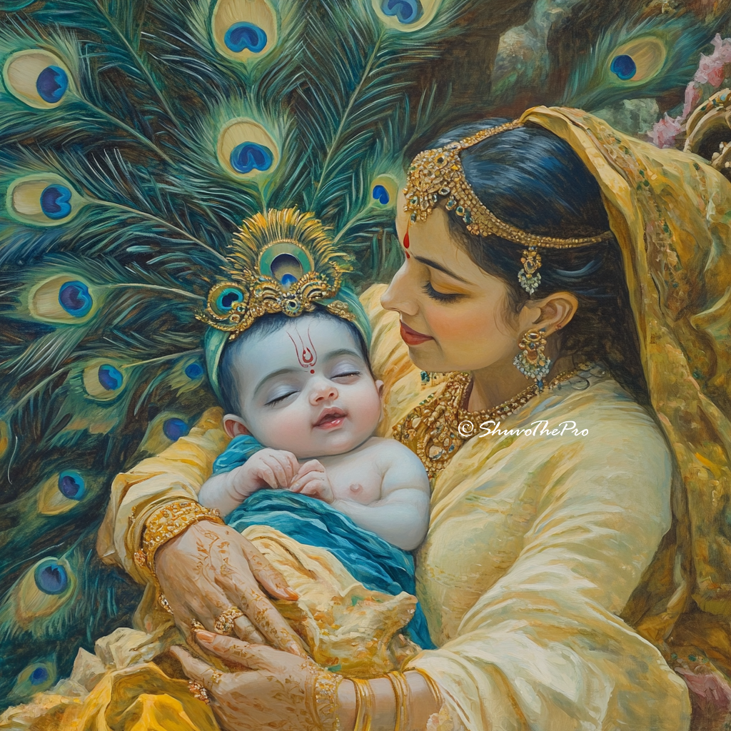 Lord Krishna by Shuvo The Pro - AI Visual Artist on Dribbble