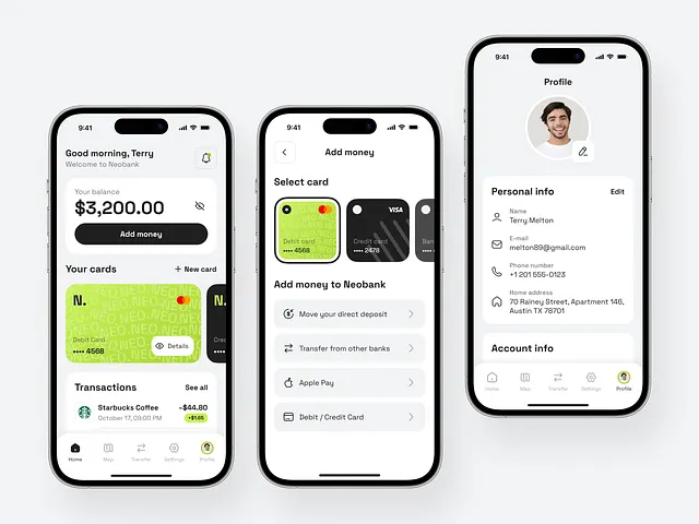 Financial App designs, themes, templates and downloadable graphic ...