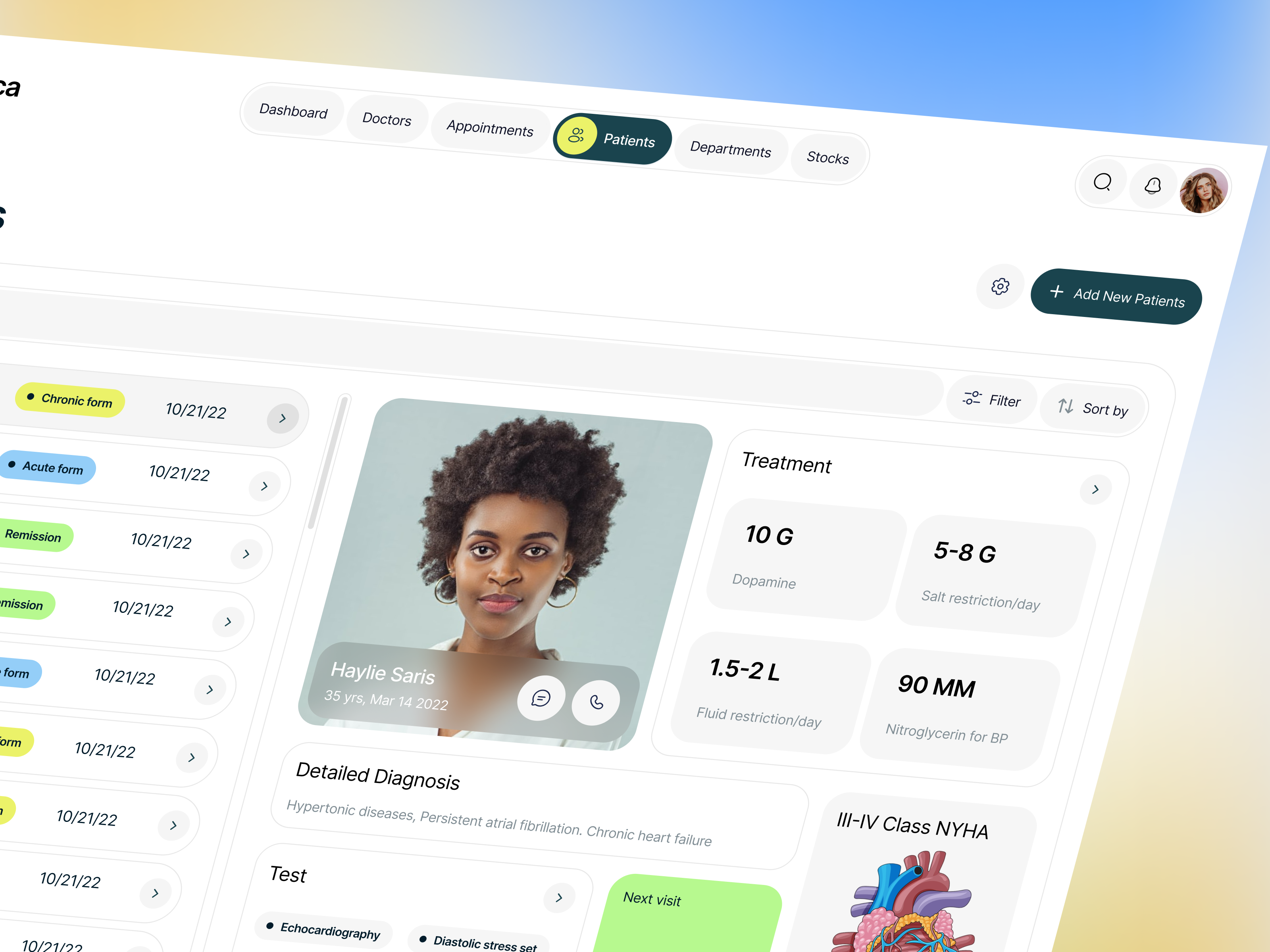 Medical Web Application by Awe Saas on Dribbble