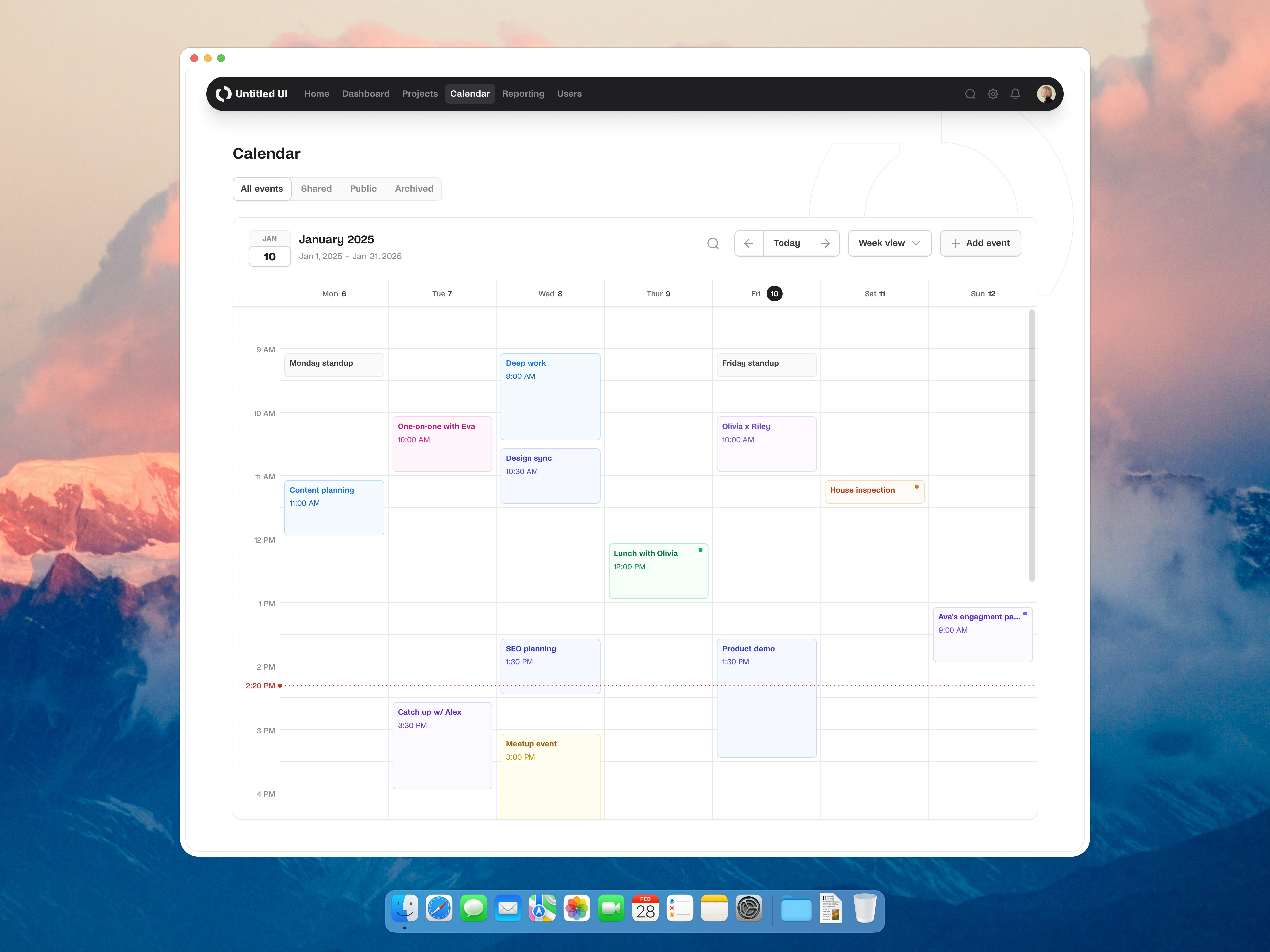 Calendar — Untitled UI by Jordan Hughes® on Dribbble