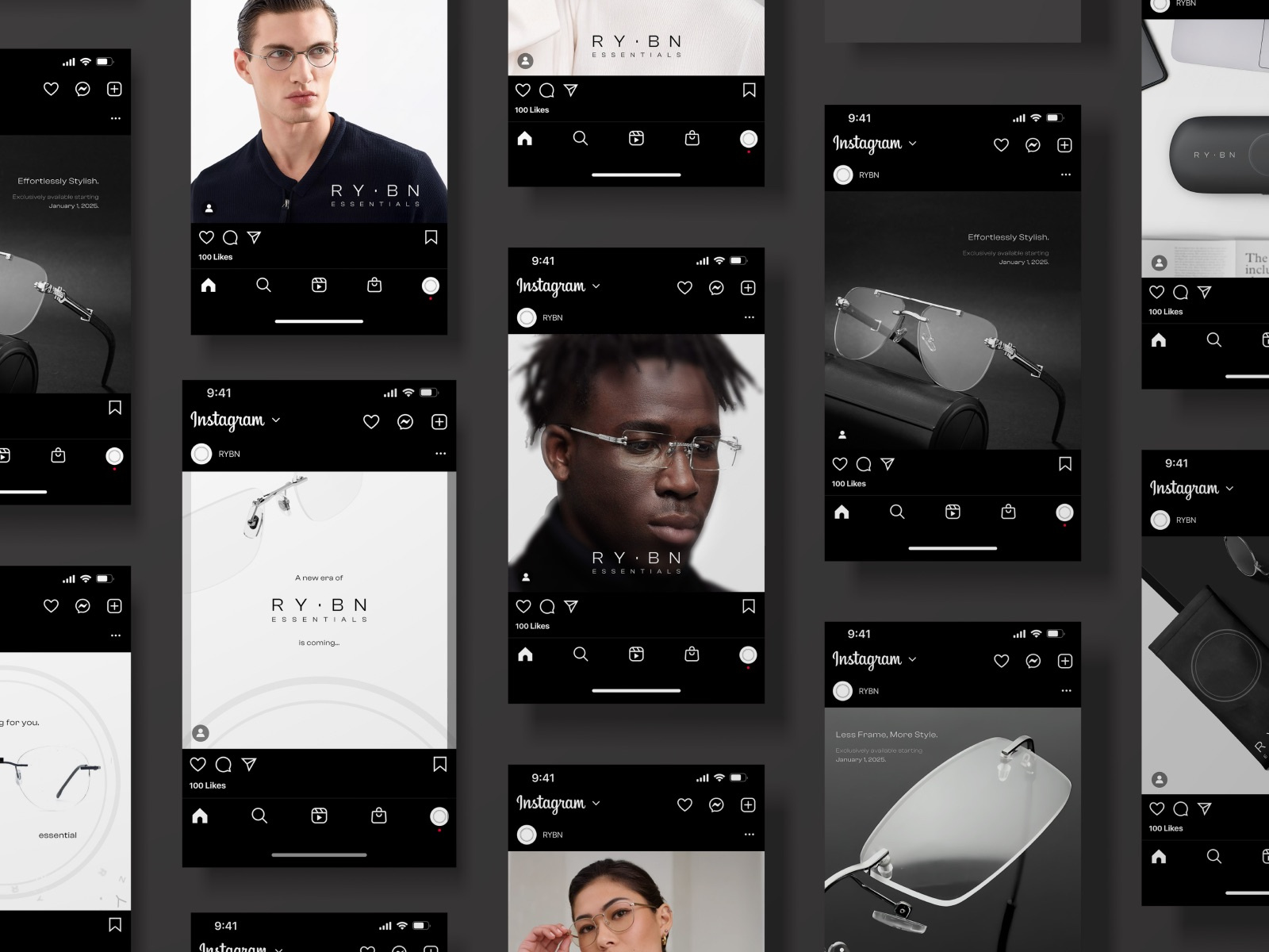 Ray-Ban - Social Media Design - Instagram Post - Banner Ads by LAIN ...