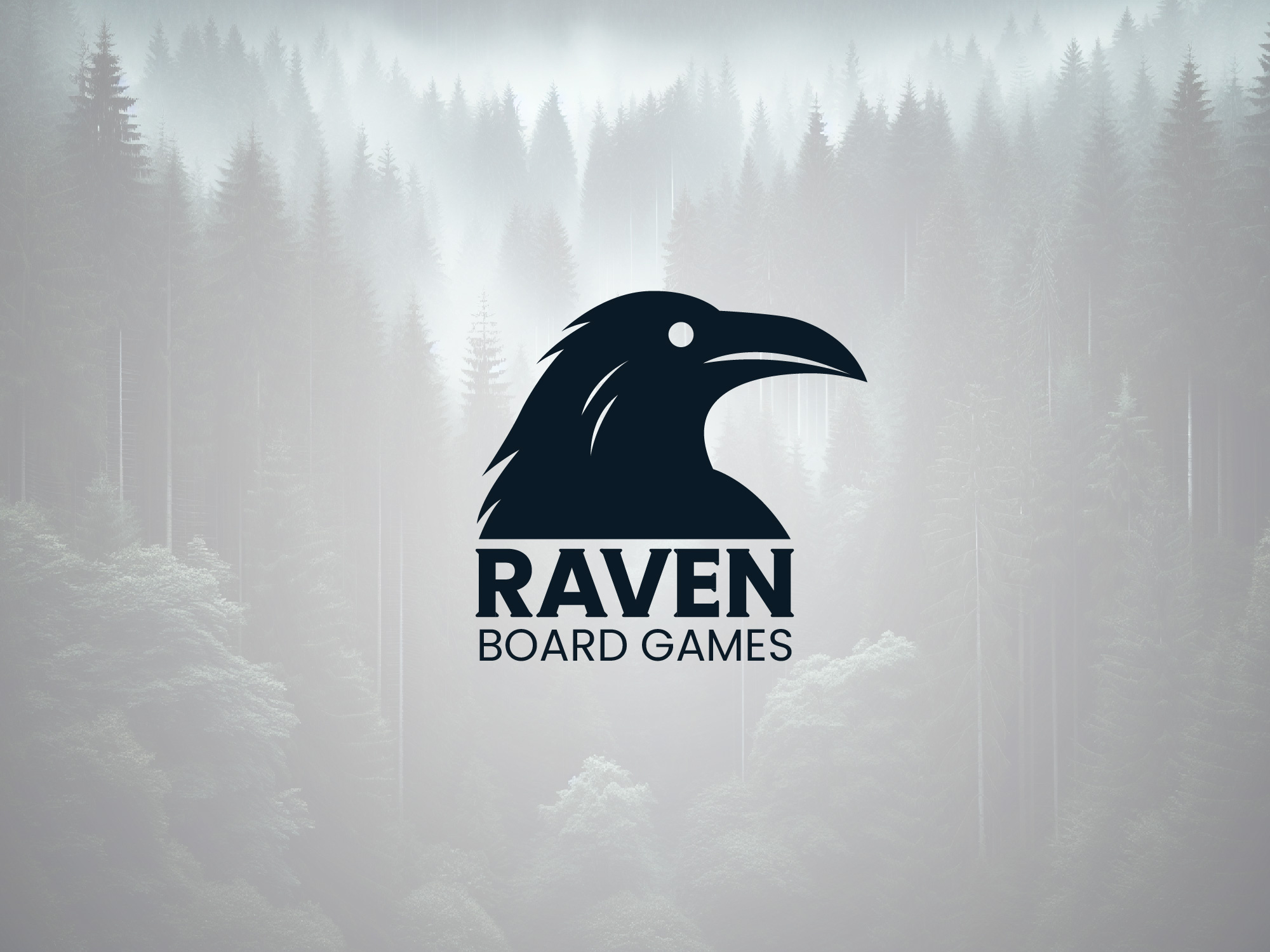 Logo design. Raven Board Games by aShatilov | Vector Graphics on Dribbble