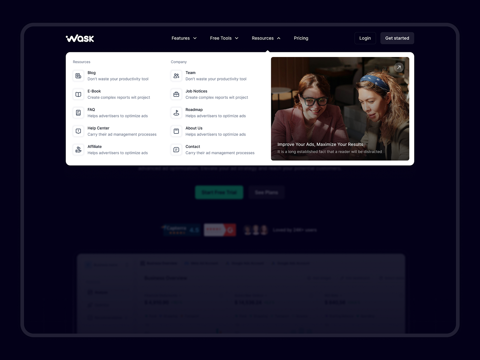 Header Menu UI Design by Serhan Baydı on Dribbble