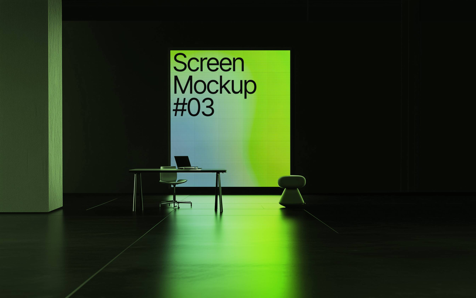 Screen Stage Mockup [FREE] by Alex on Dribbble