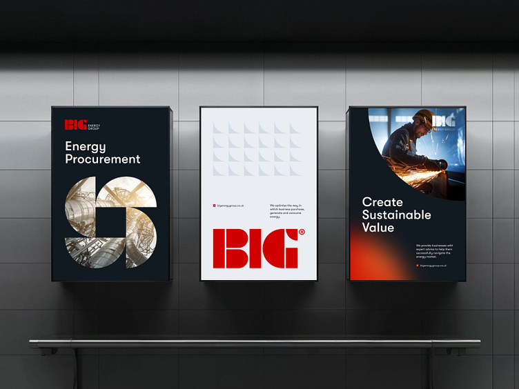 Energy Procurement - Poster Set by Andrea Binski for Uniko on Dribbble