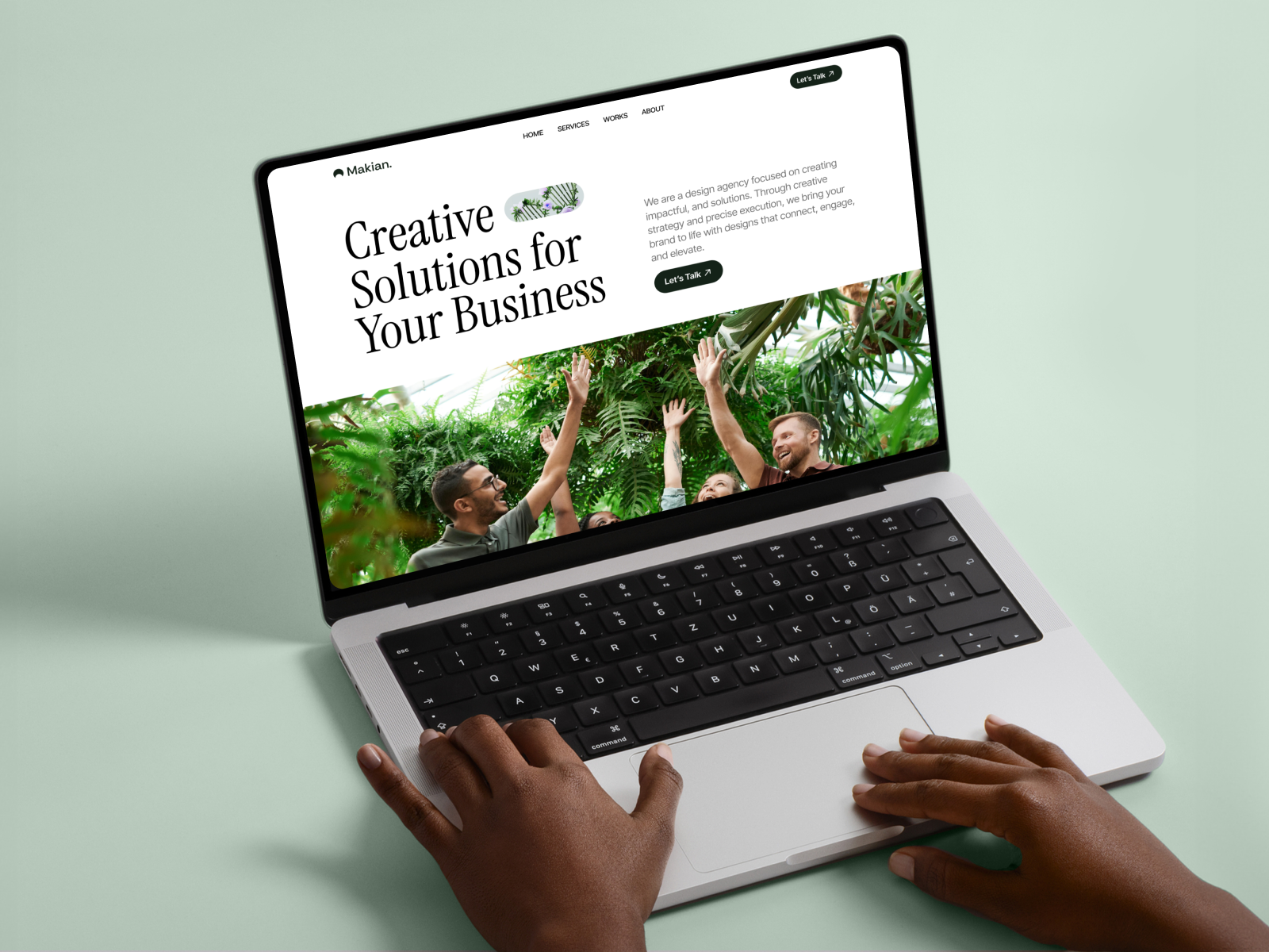 Makian Studio - Portfolio & Agency Website Template by Idham Majid for Kitani Studio on Dribbble