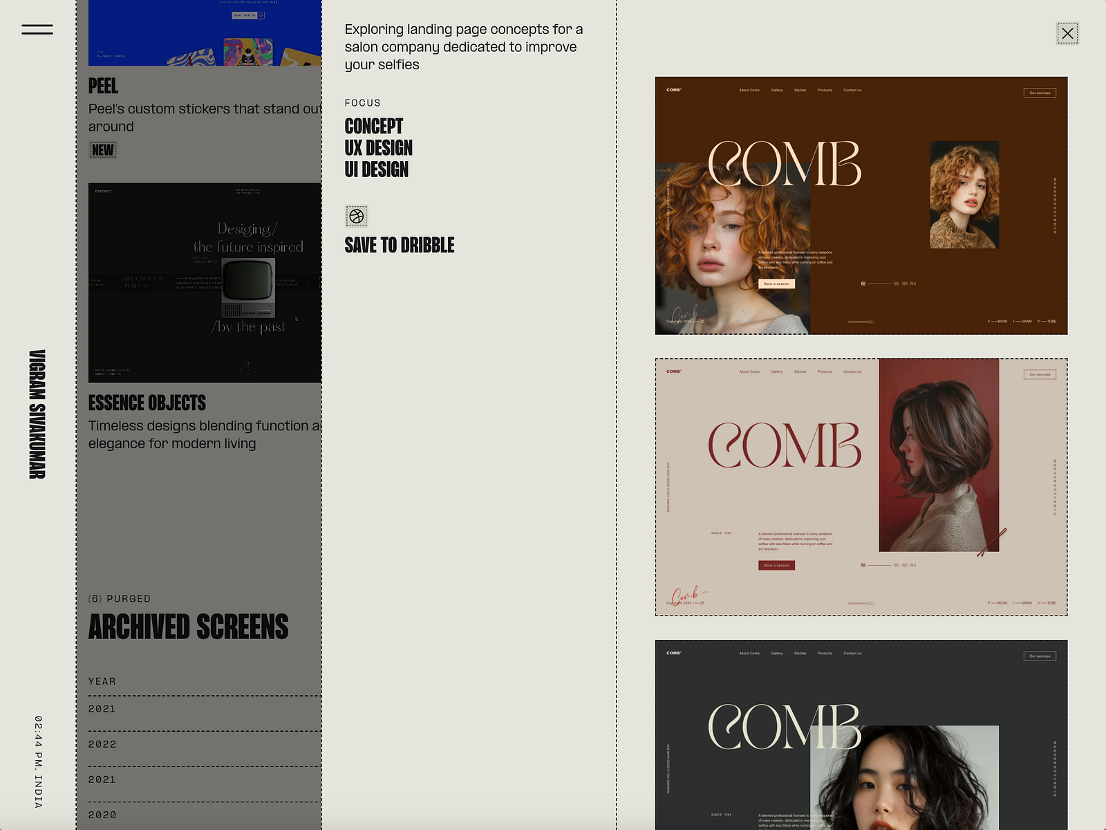 Project Details ⸻ Modal Window Animation by Vigram Sivakumar on Dribbble