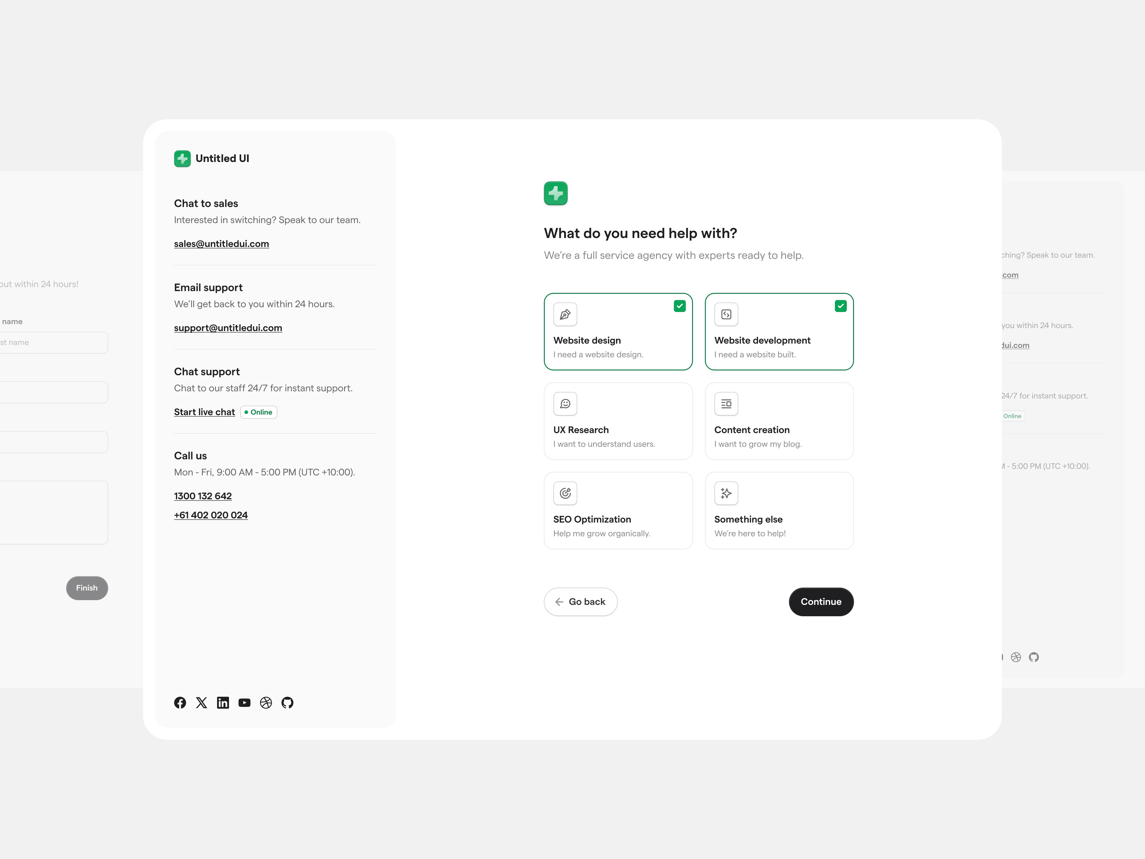 Onboarding steps — Untitled UI by Jordan Hughes® on Dribbble