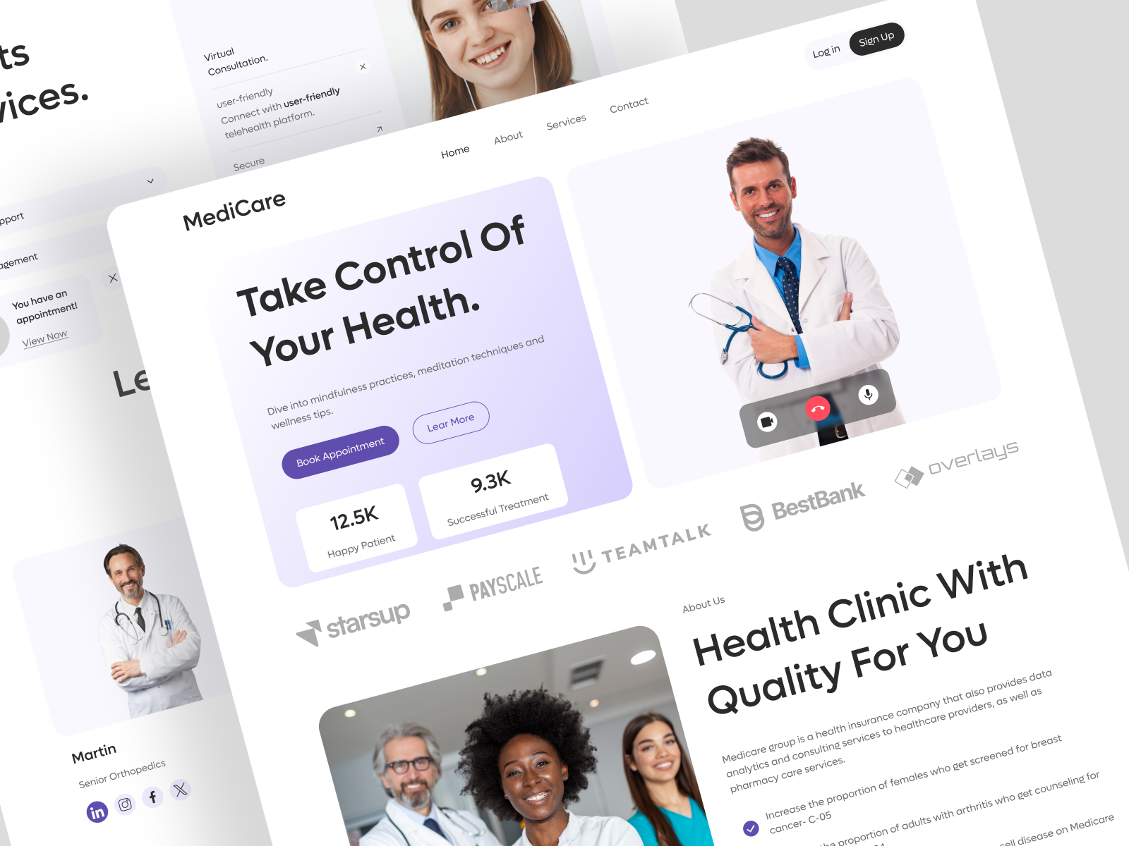 Health Care Web Design designs, themes, templates and downloadable ...