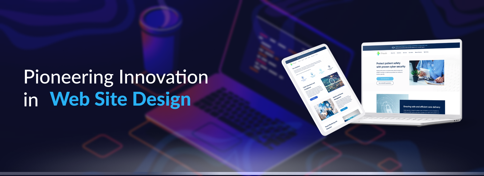Animated Website Banner Design by Axxemo Technology on Dribbble