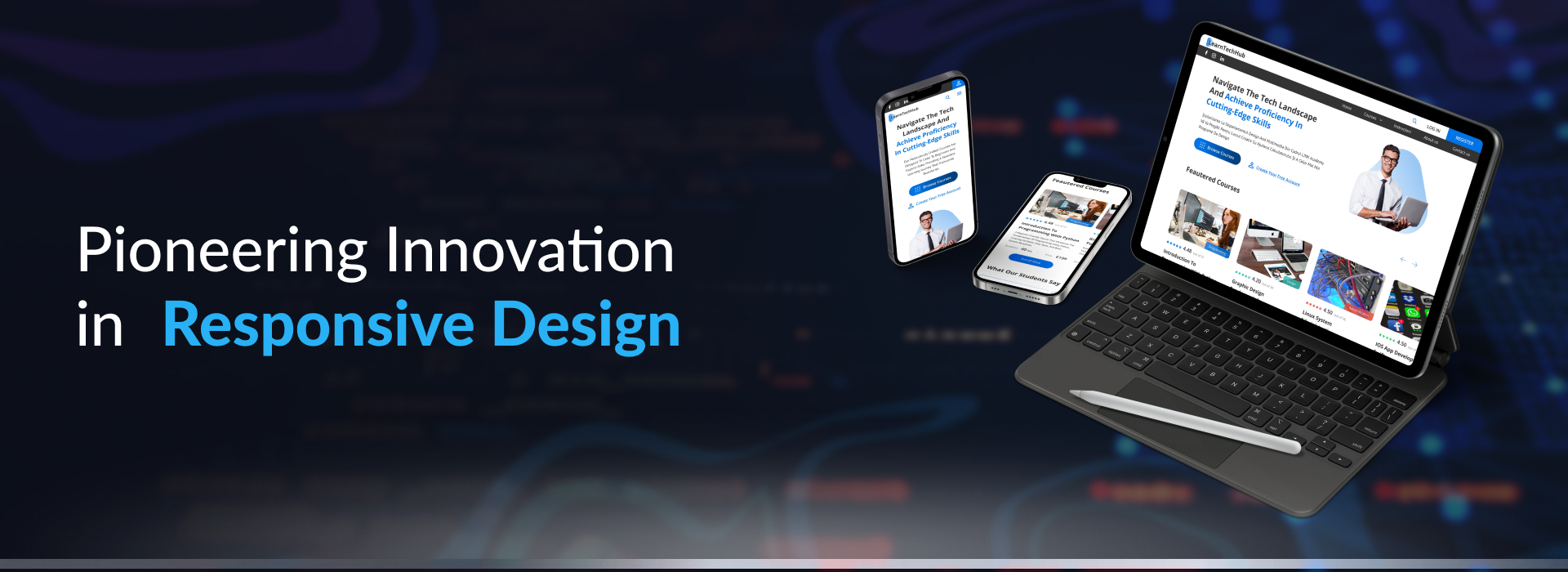 Animated Website Banner Design by Axxemo Technology on Dribbble