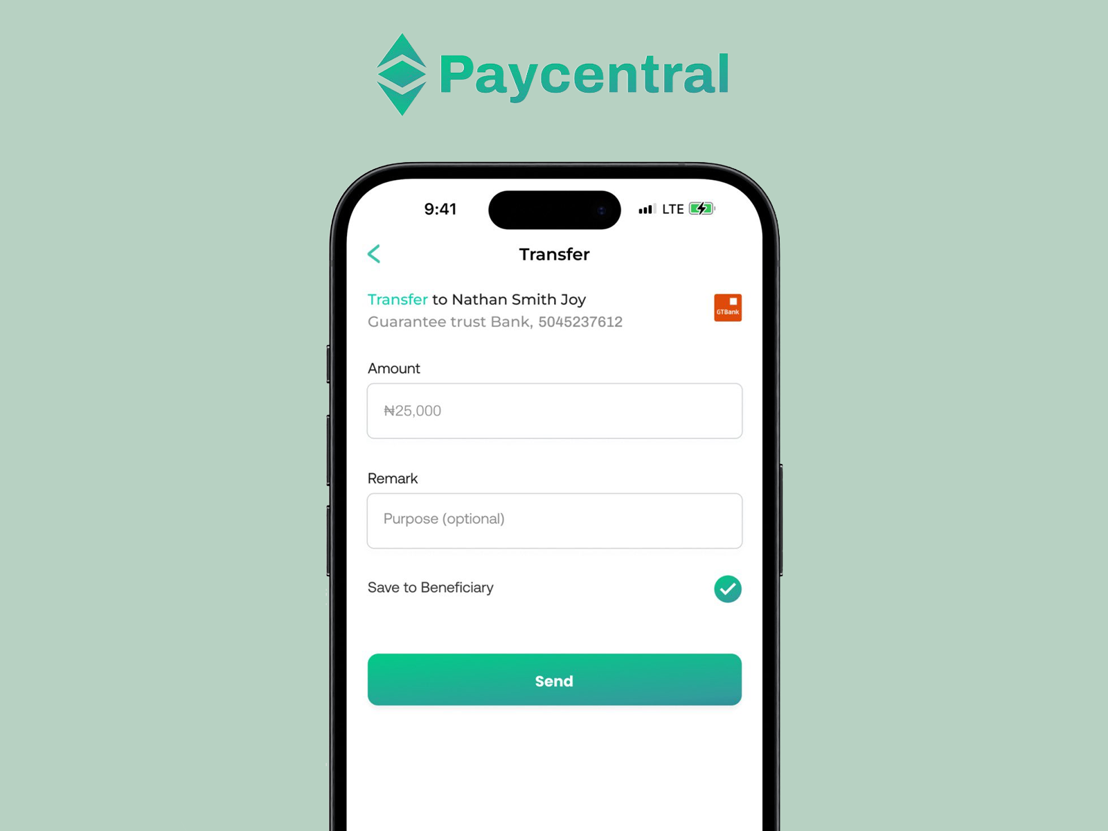 Paycentral - Banking App Design by Diogo Dias on Dribbble