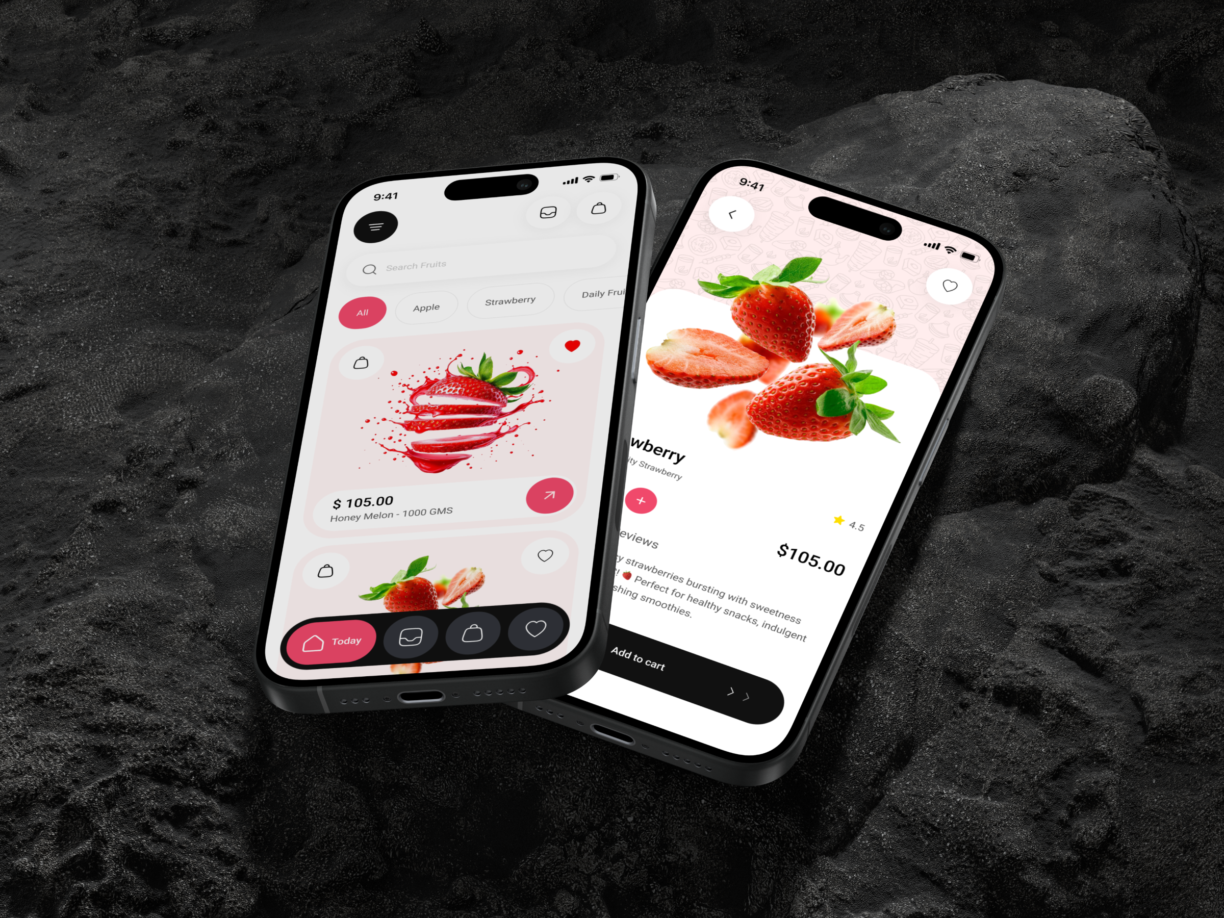 Fresh Fruits - Food App UI-UX Design by GM SHAMIM on Dribbble