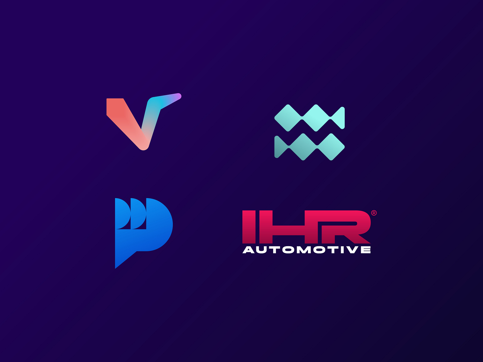 modern logo , logo design by Riya Moni on Dribbble