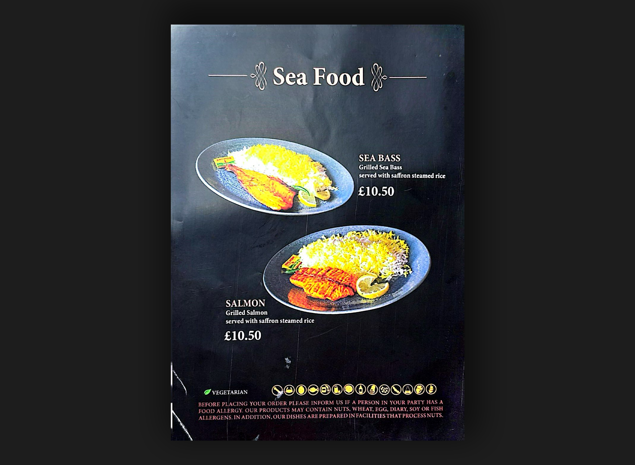 Kish - Menu design by Sharkfold LTD. for Sharkfold on Dribbble