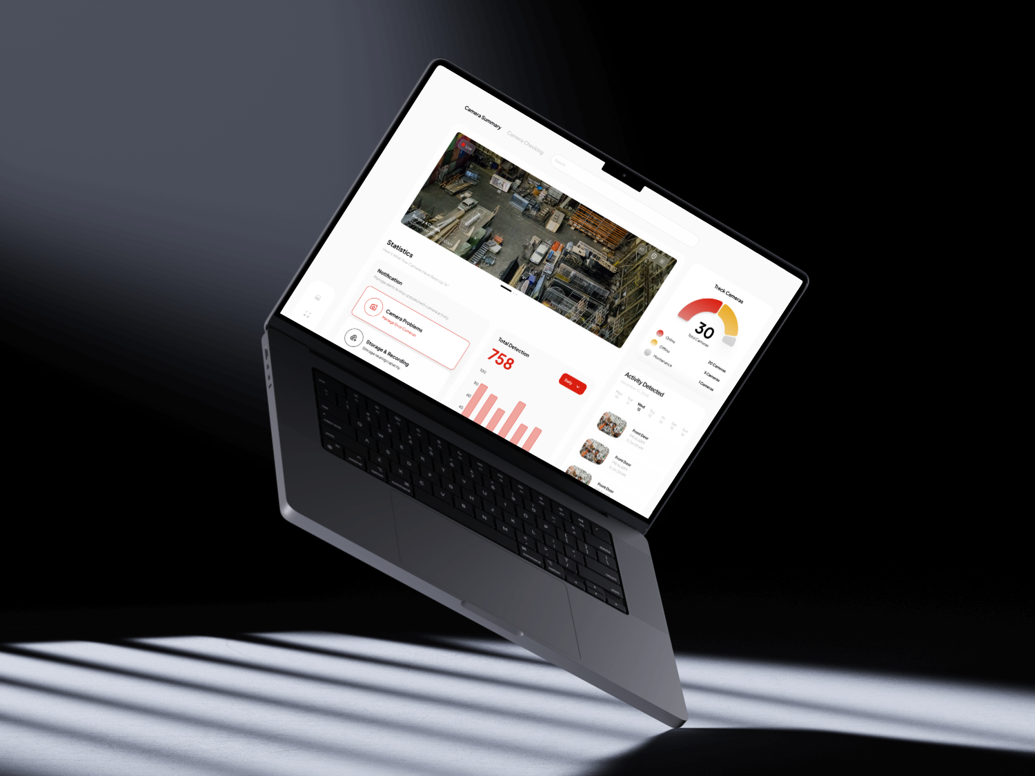 CCTV DASHBOARD by Prananda Putra on Dribbble