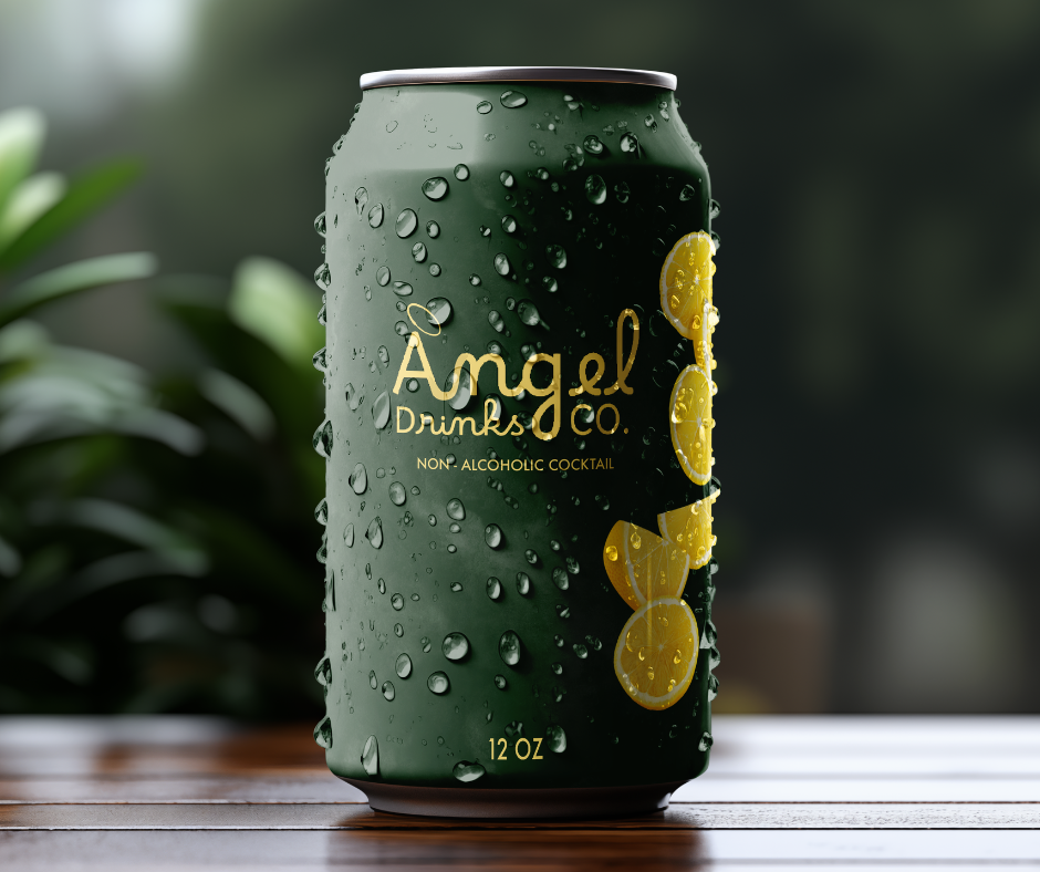 Angel Drinks Co. by Bailey Wilson on Dribbble