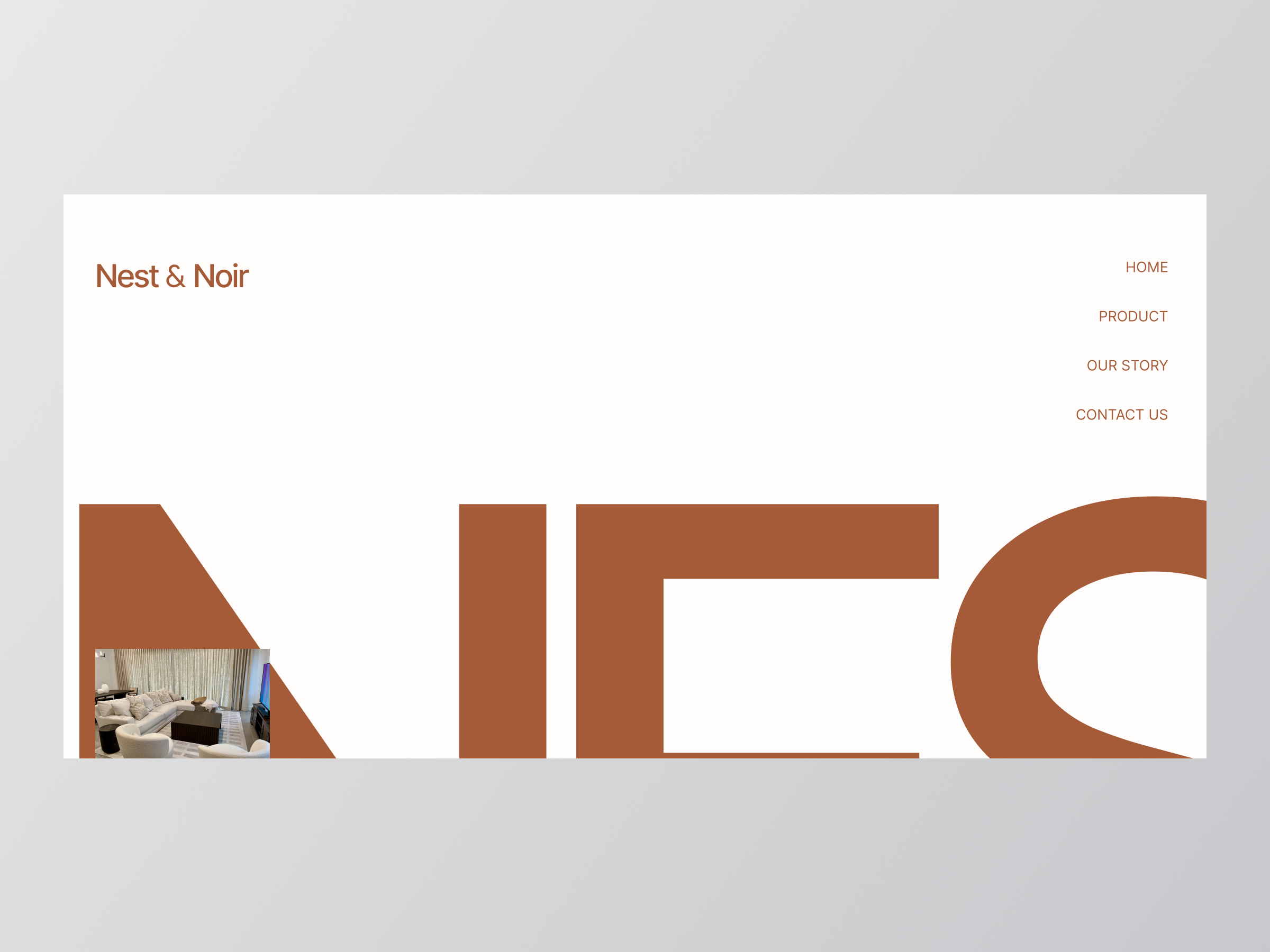 Nest & Noir - E Commerce Website by Odama on Dribbble