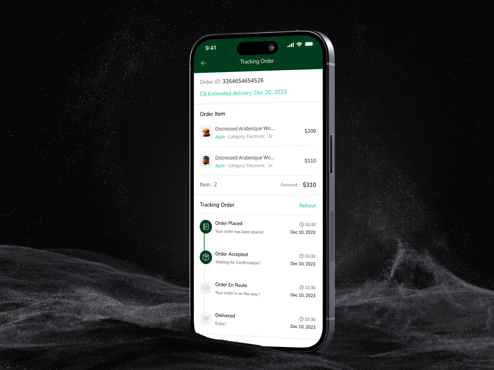 📱Intelligent & User-Friendly Order Monitoring App UI/UX Design by ...