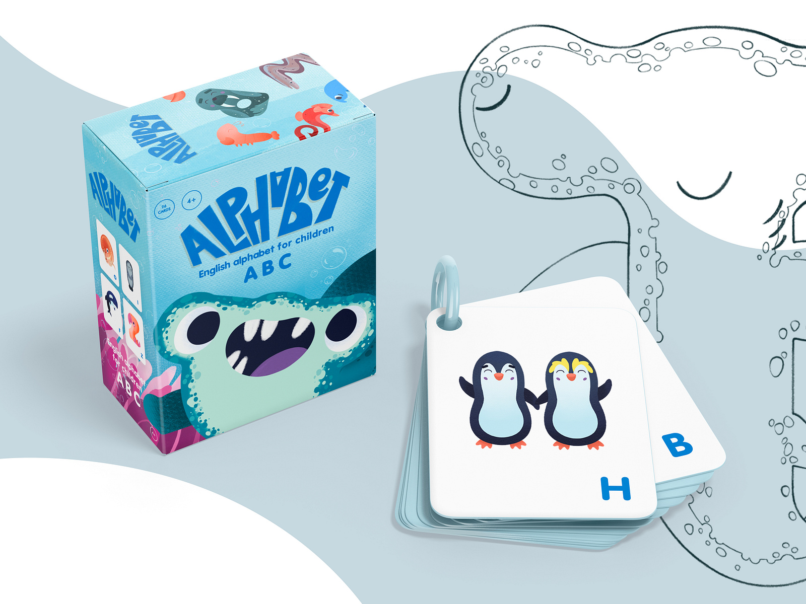 Alphabet ABC Packaging Design by Alyona on Dribbble